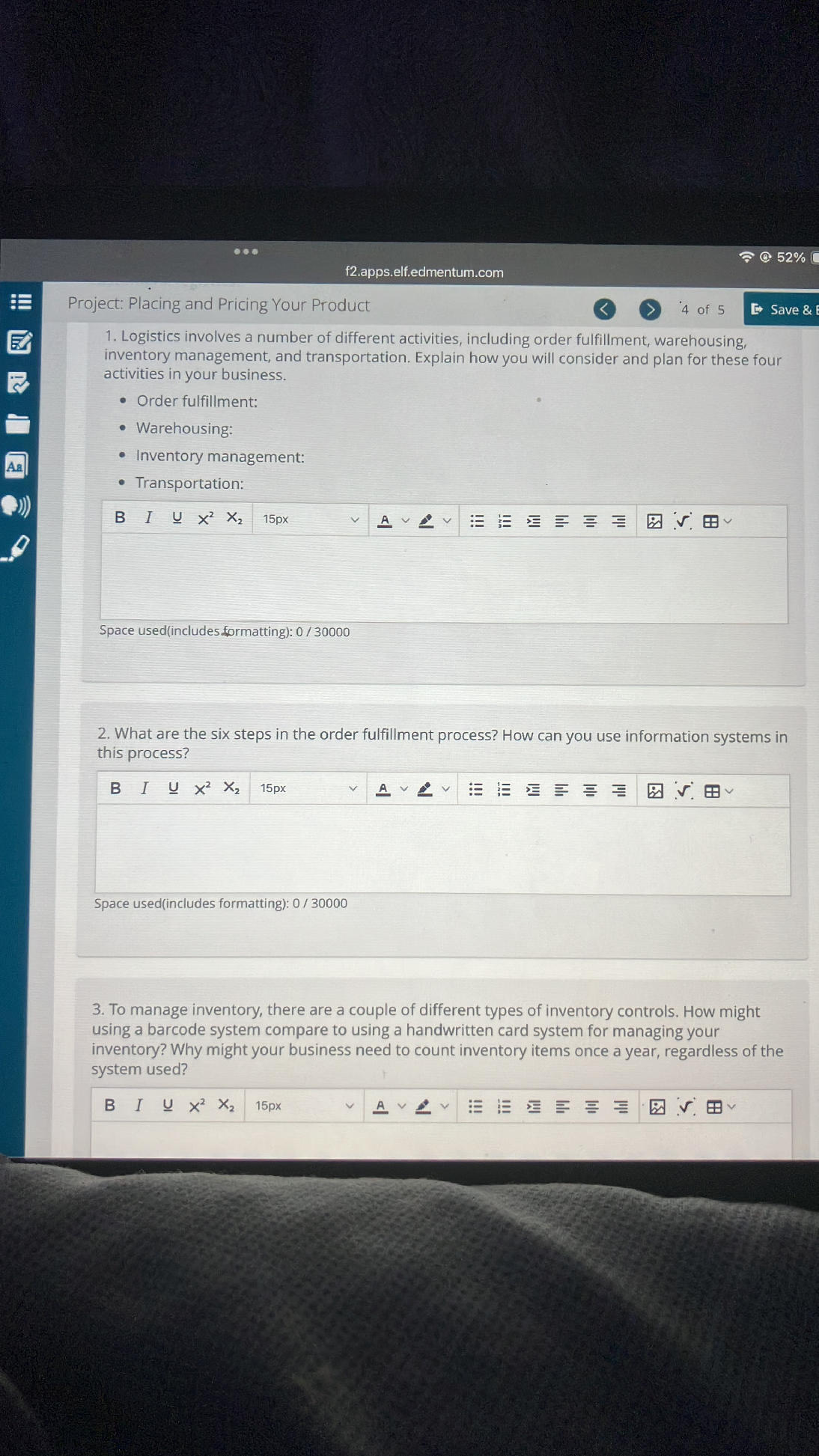2. What are the six steps in the order | StudyX