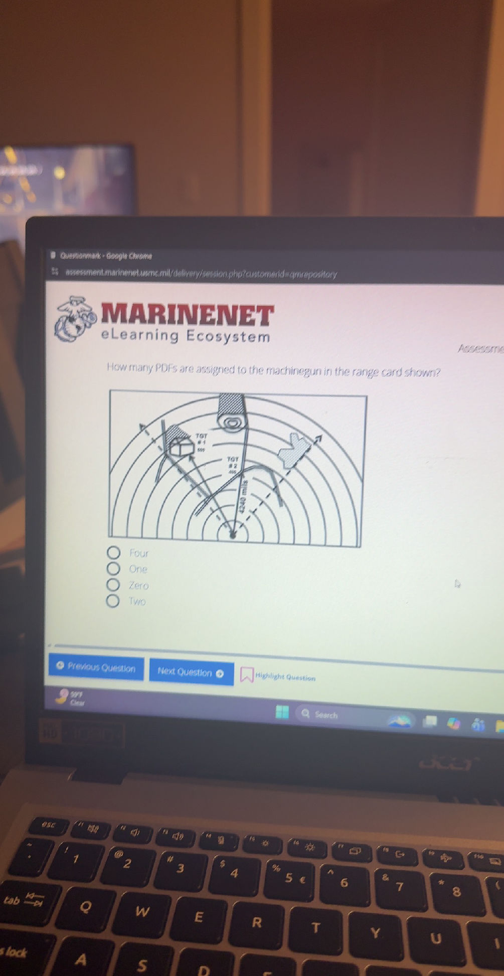 How many PDFs are assigned to the machinegun | StudyX