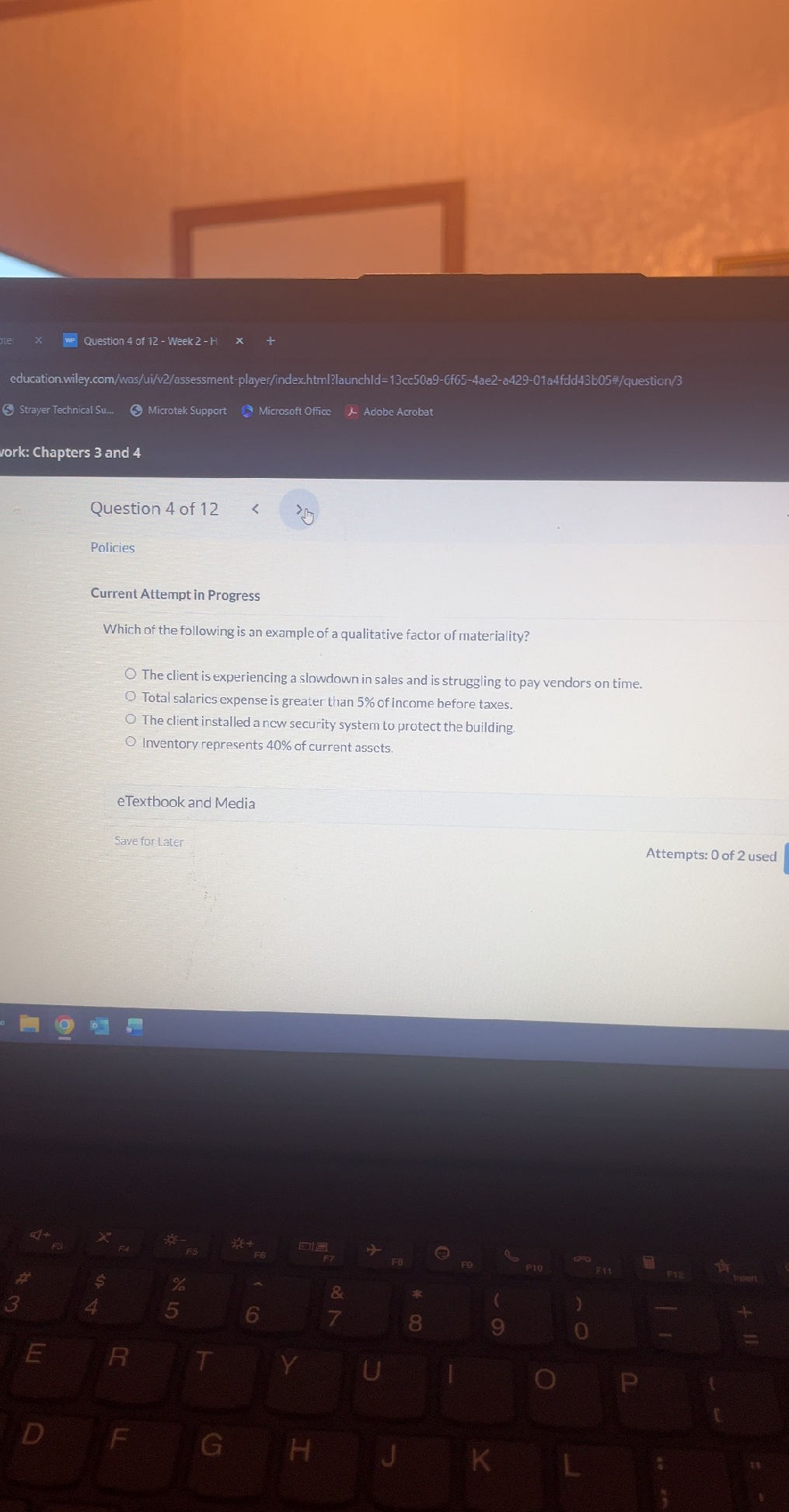 Which of the following is an example of a | StudyX