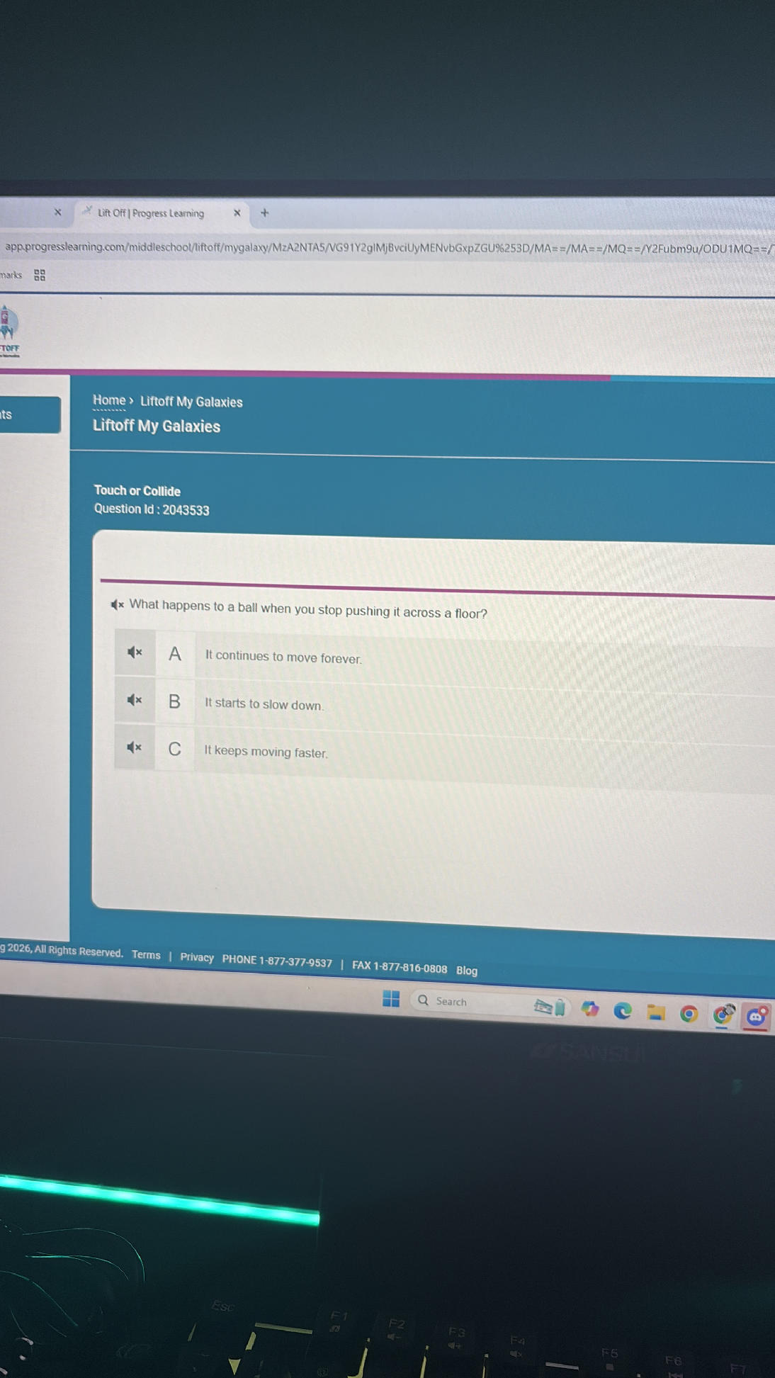 What happens to a ball when you stop pushing | StudyX