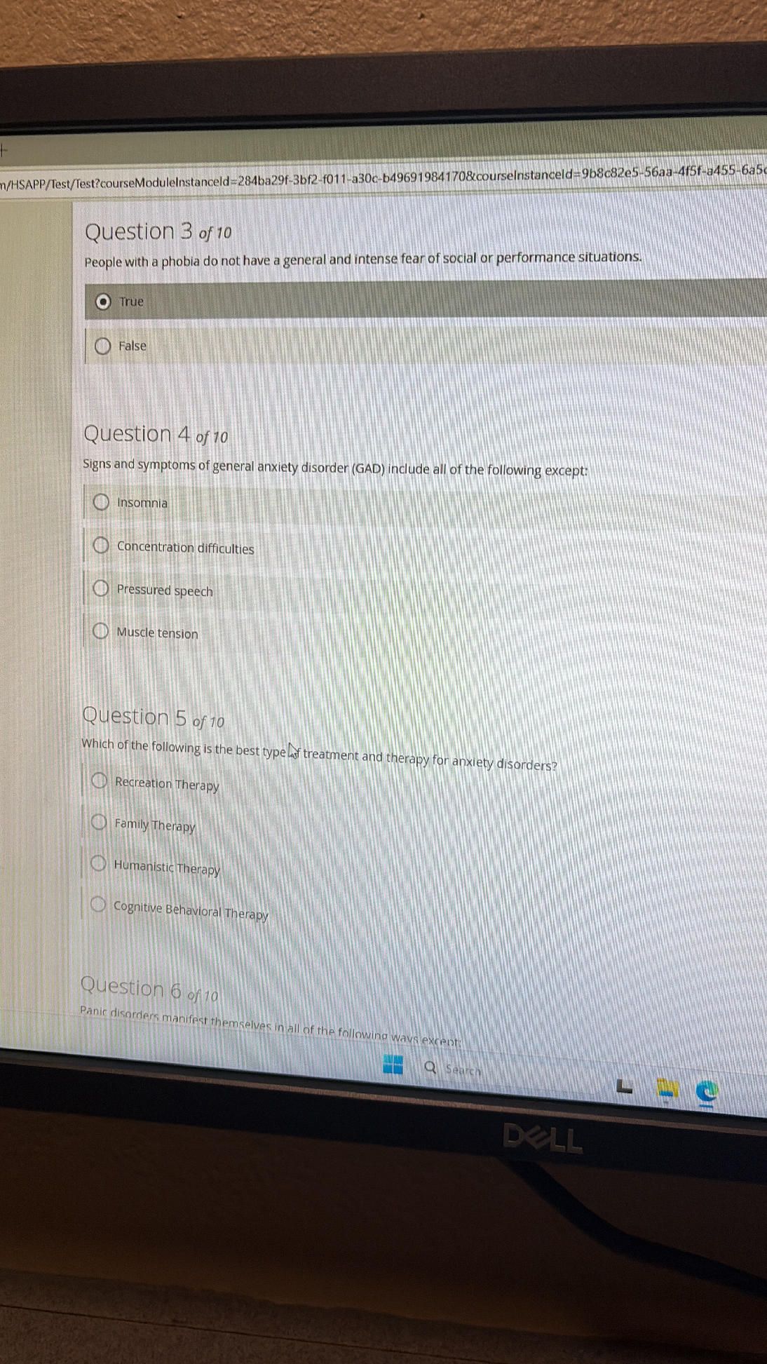 Panic disorders manifest themselves in all | StudyX