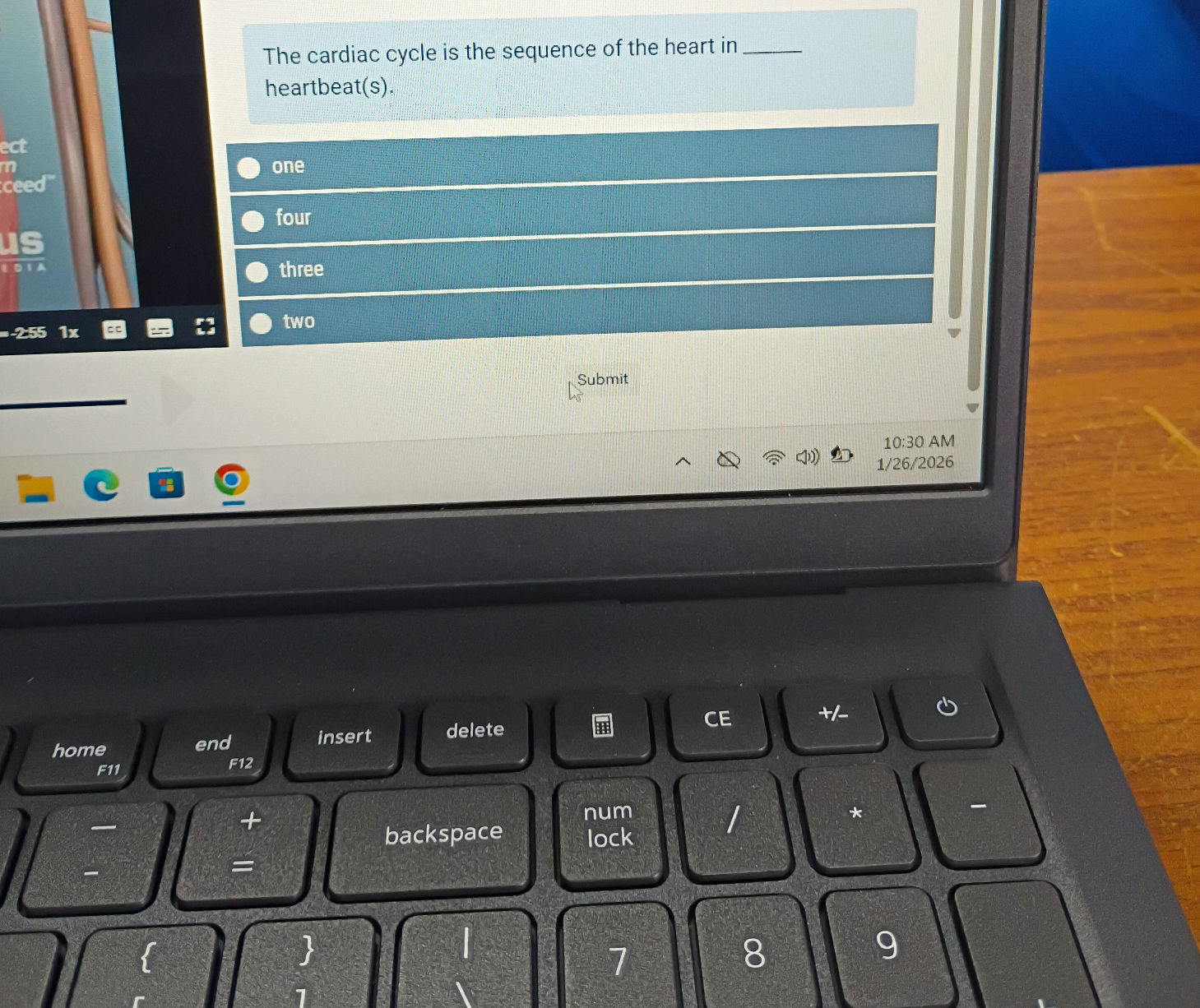 The cardiac cycle is the sequence of the | StudyX