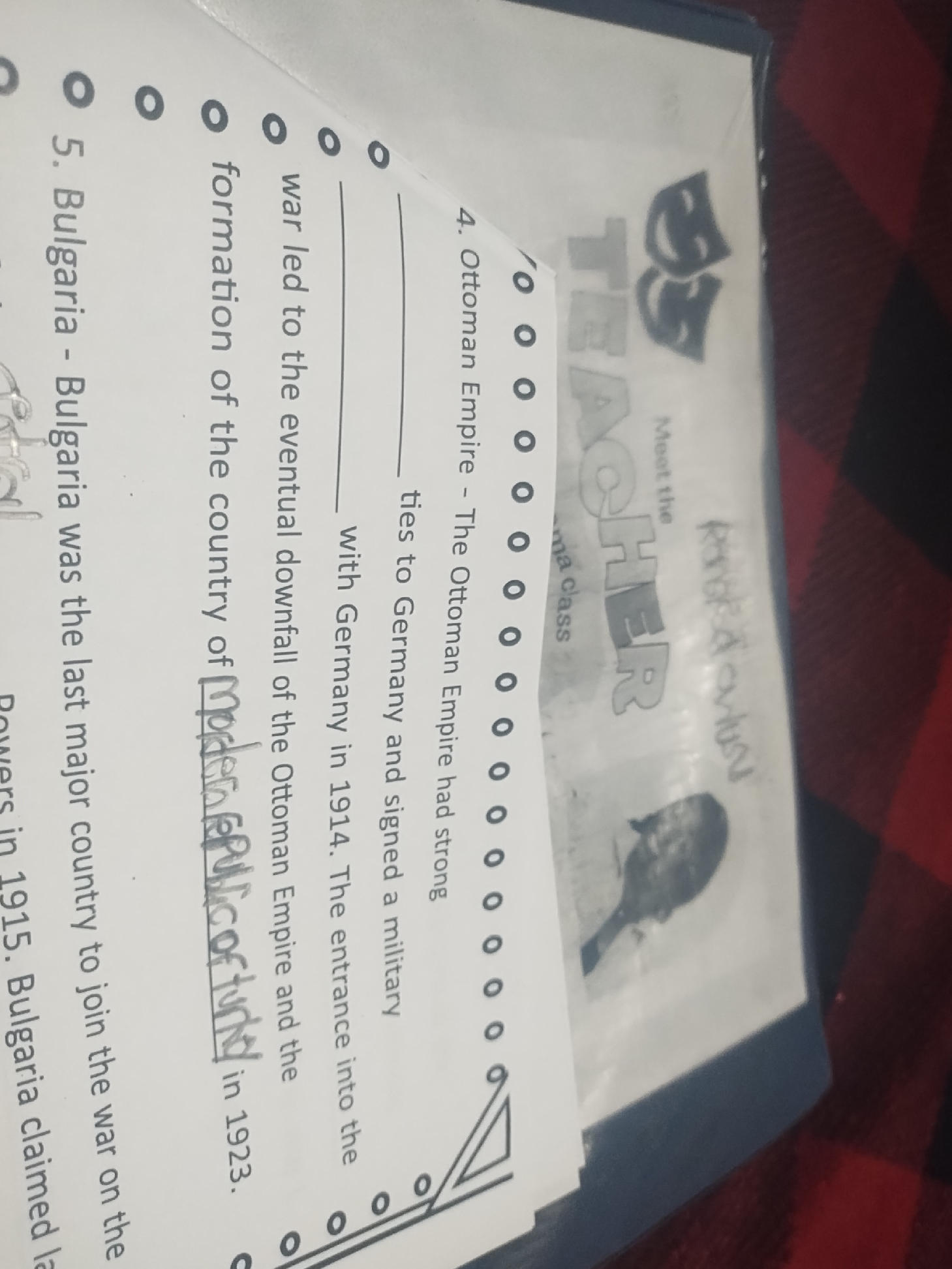 4. Ottoman Empire - The Ottoman Empire had | StudyX