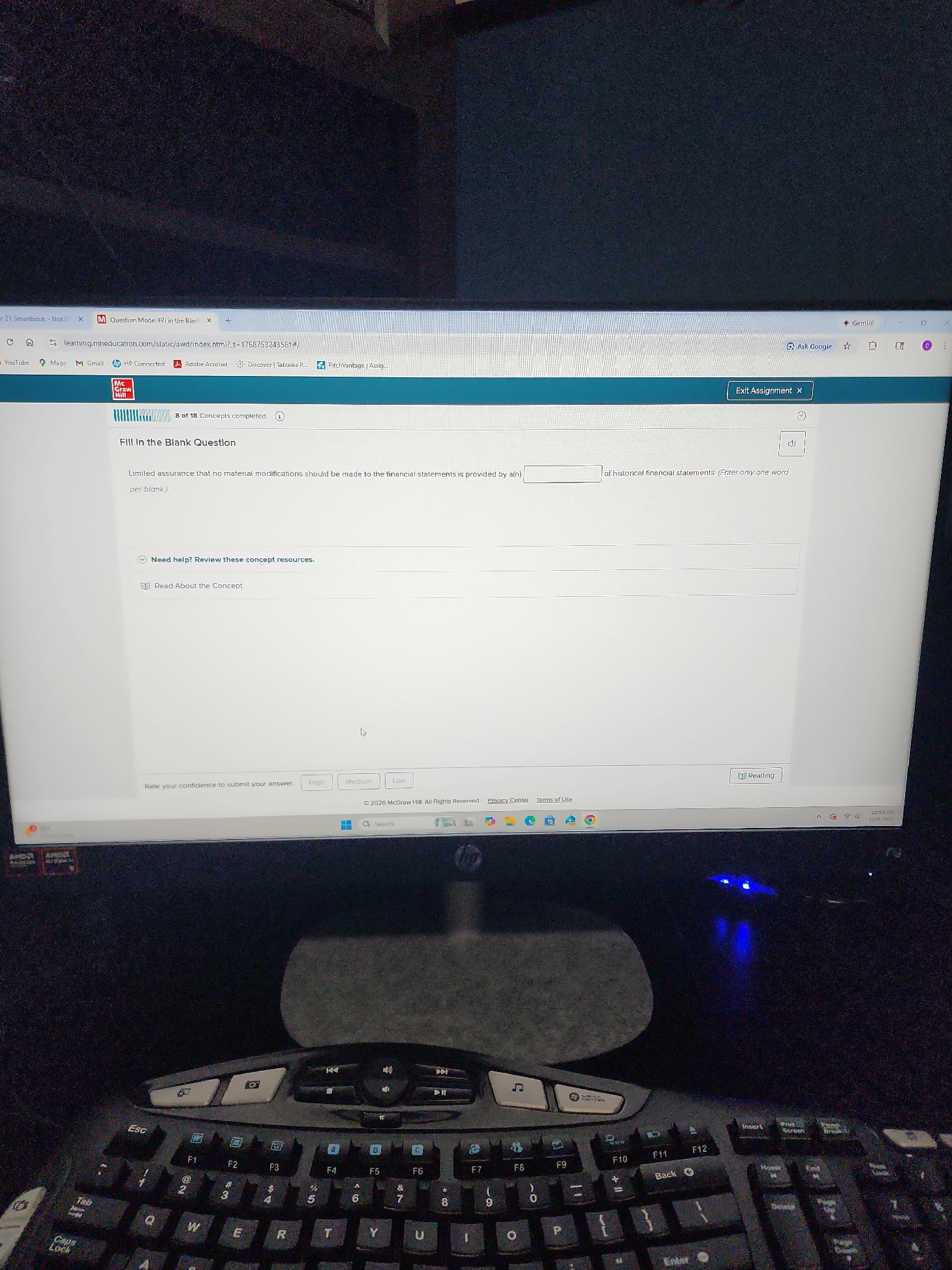 Fill in the Blank Question Limited | StudyX