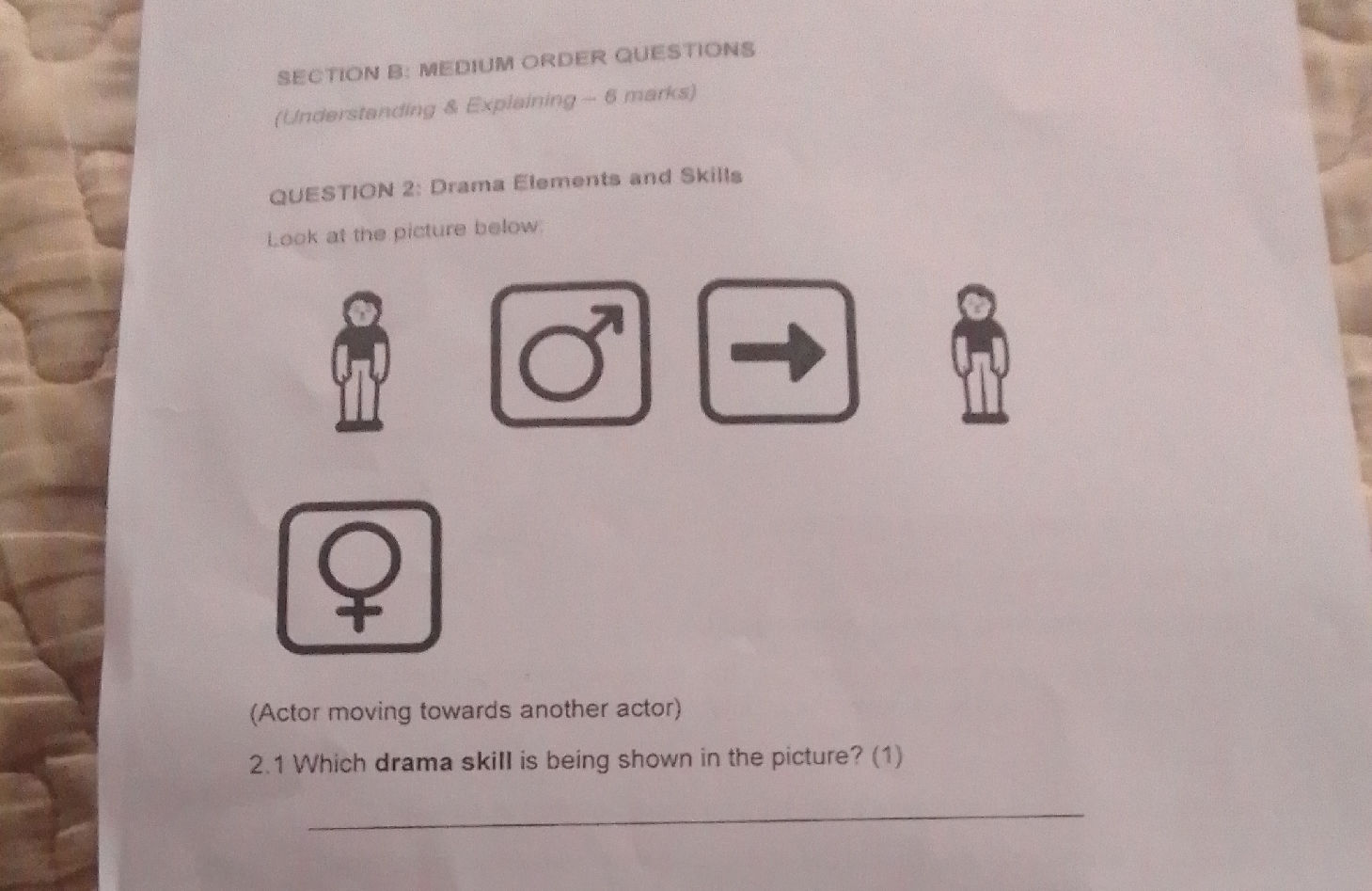 Look at the picture below. [Image of a stick | StudyX