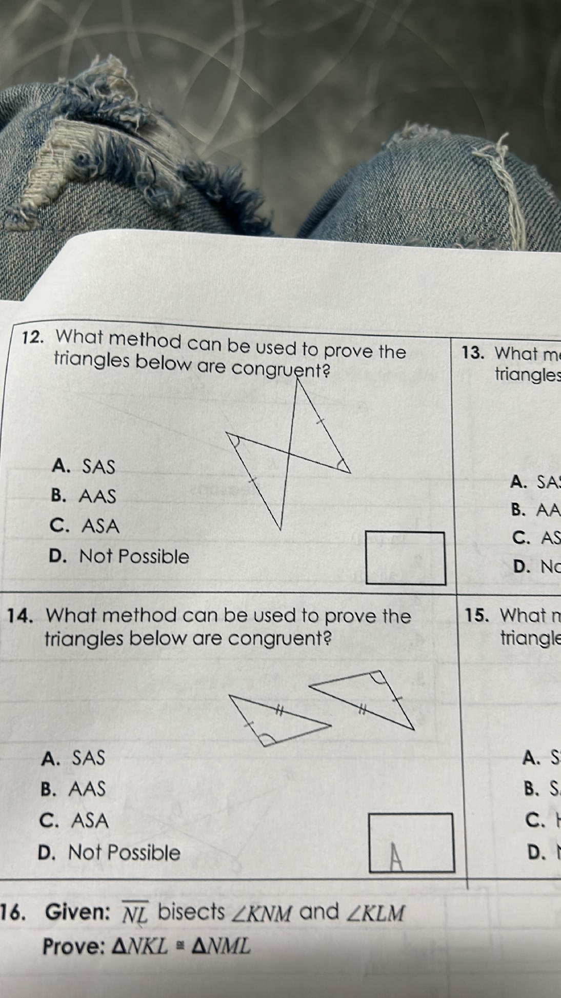 13. What method can be used to prove the | StudyX