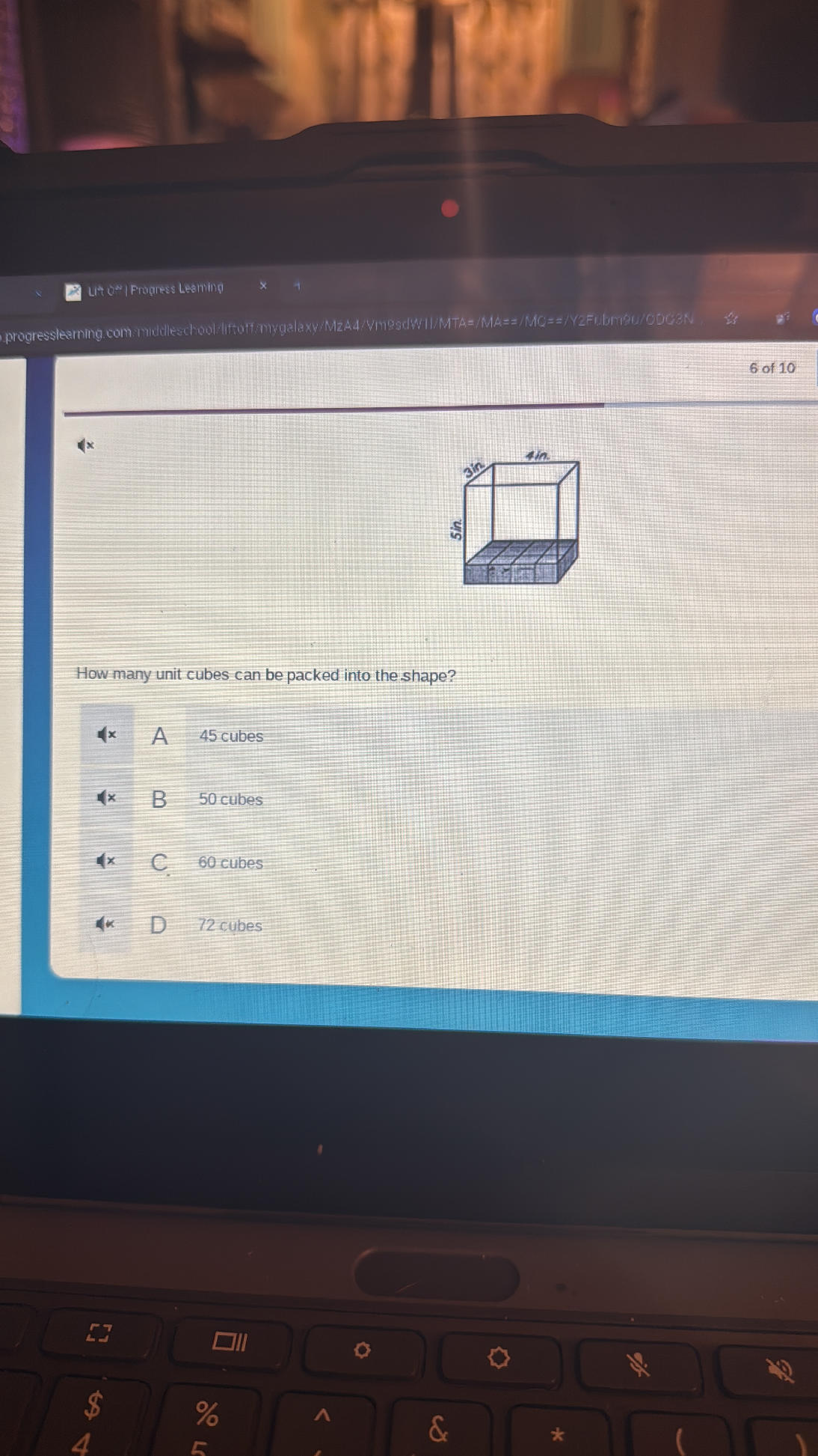 How many unit cubes can be packed into the | StudyX