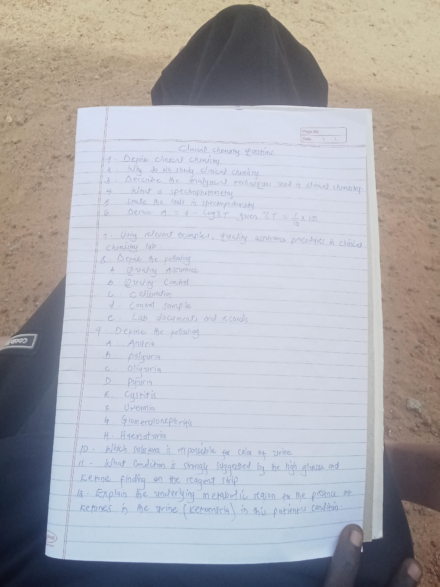 11. What Condition is strongly suggested by | StudyX