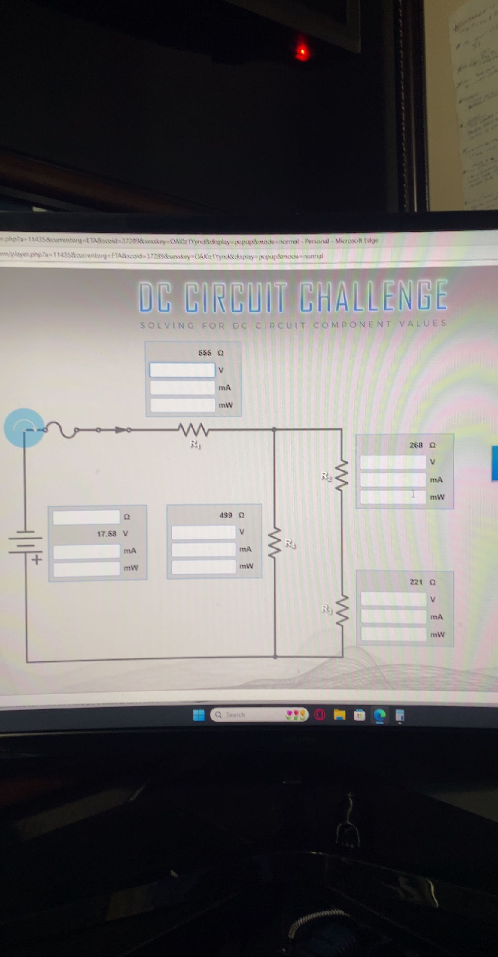 DC CIRCUIT CHALLENGE SOLVING FOR DC CIRCUIT | StudyX