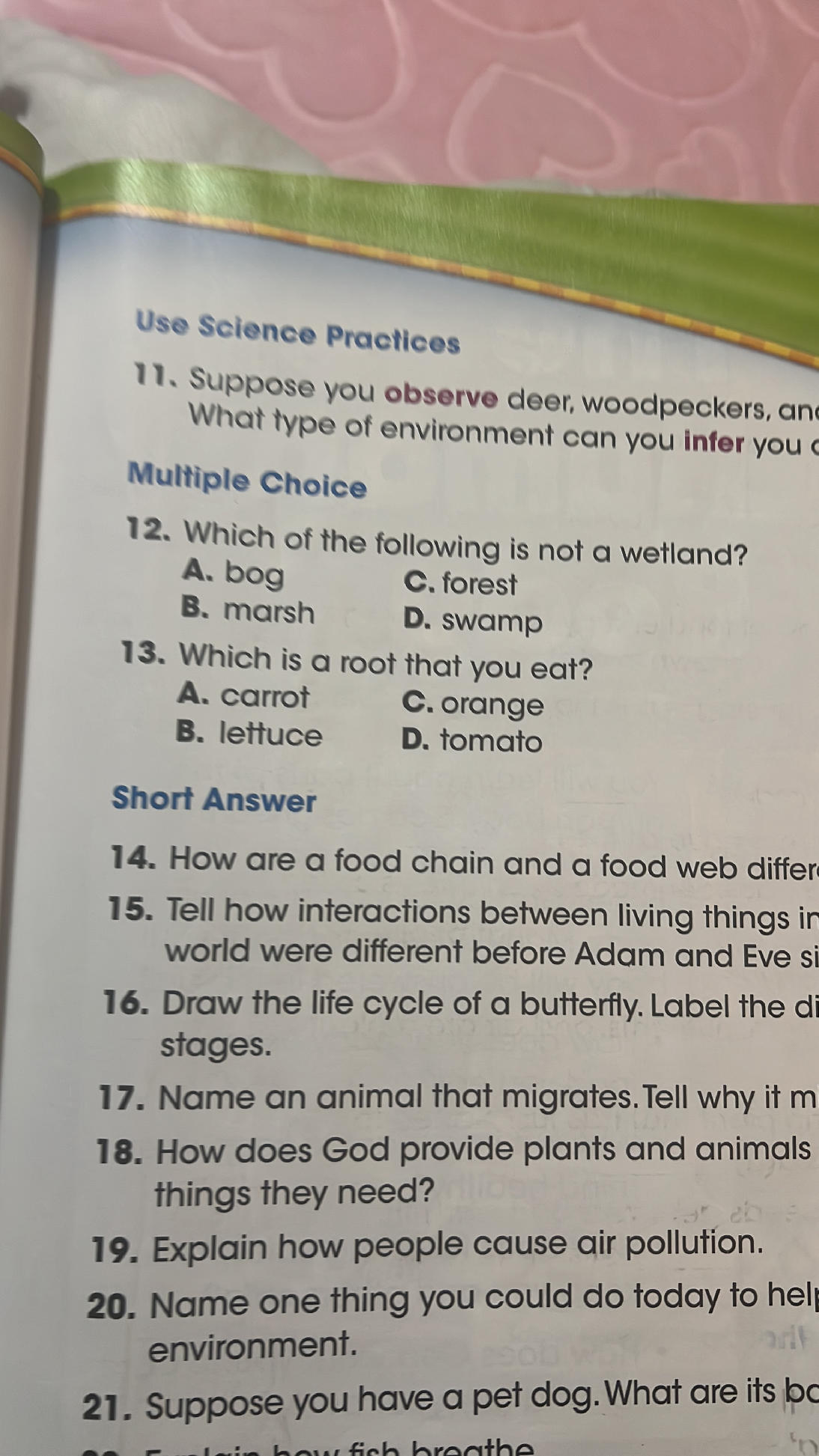 Use Science Practices 11. Suppose you | StudyX