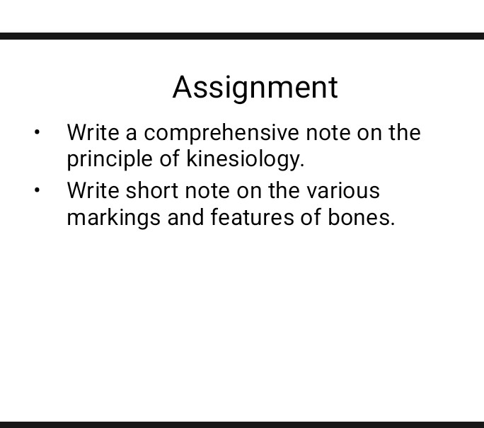 Assignment * Write a comprehensive note on | StudyX