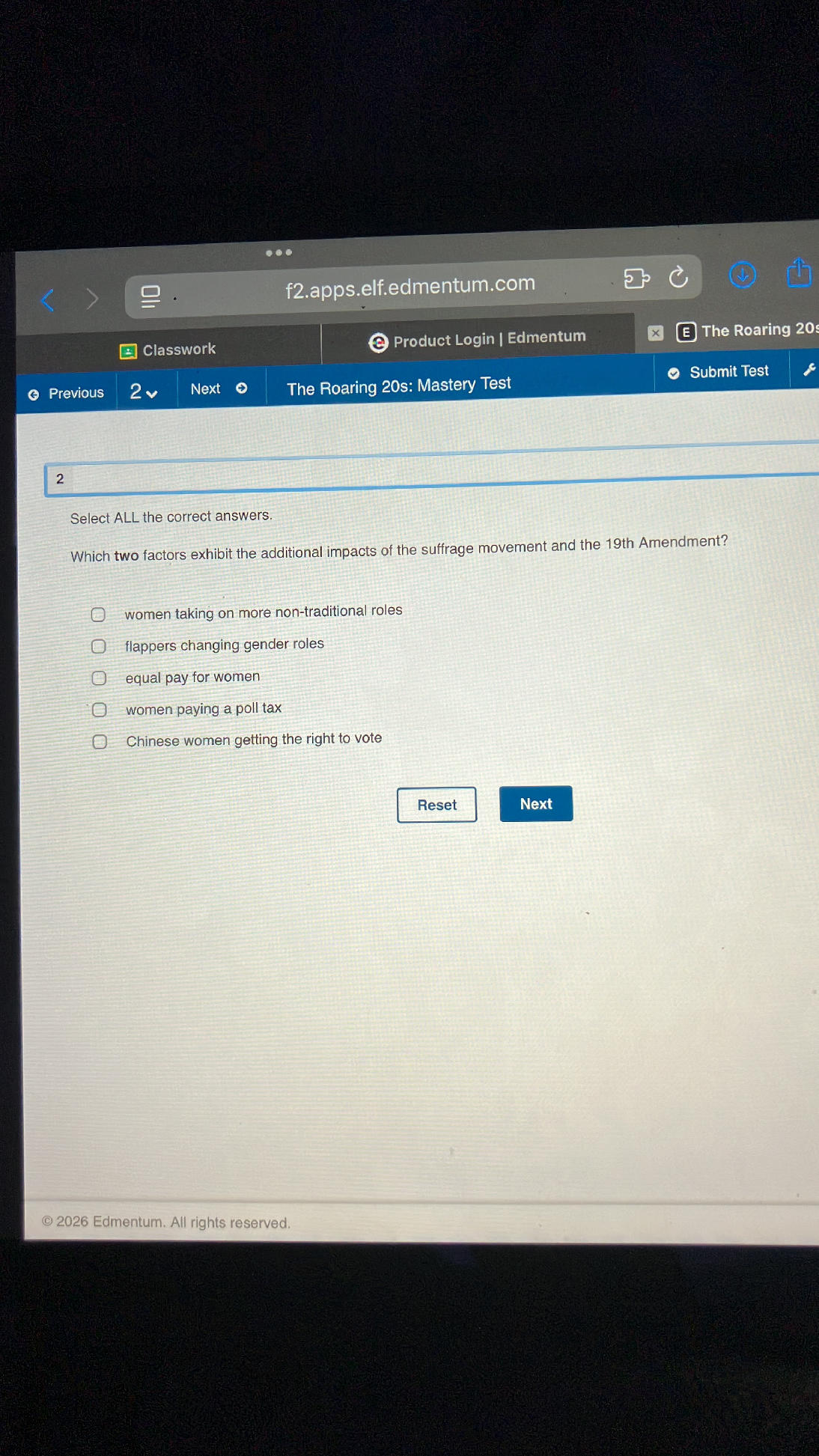 Select ALL the correct answers. Which | StudyX