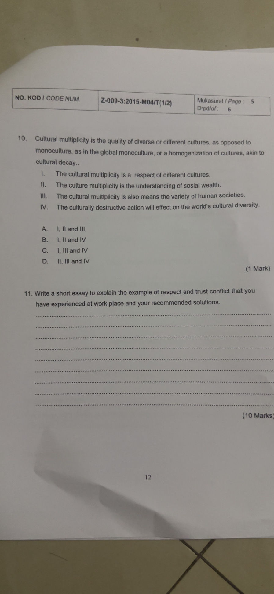 1. What is the company common working | StudyX