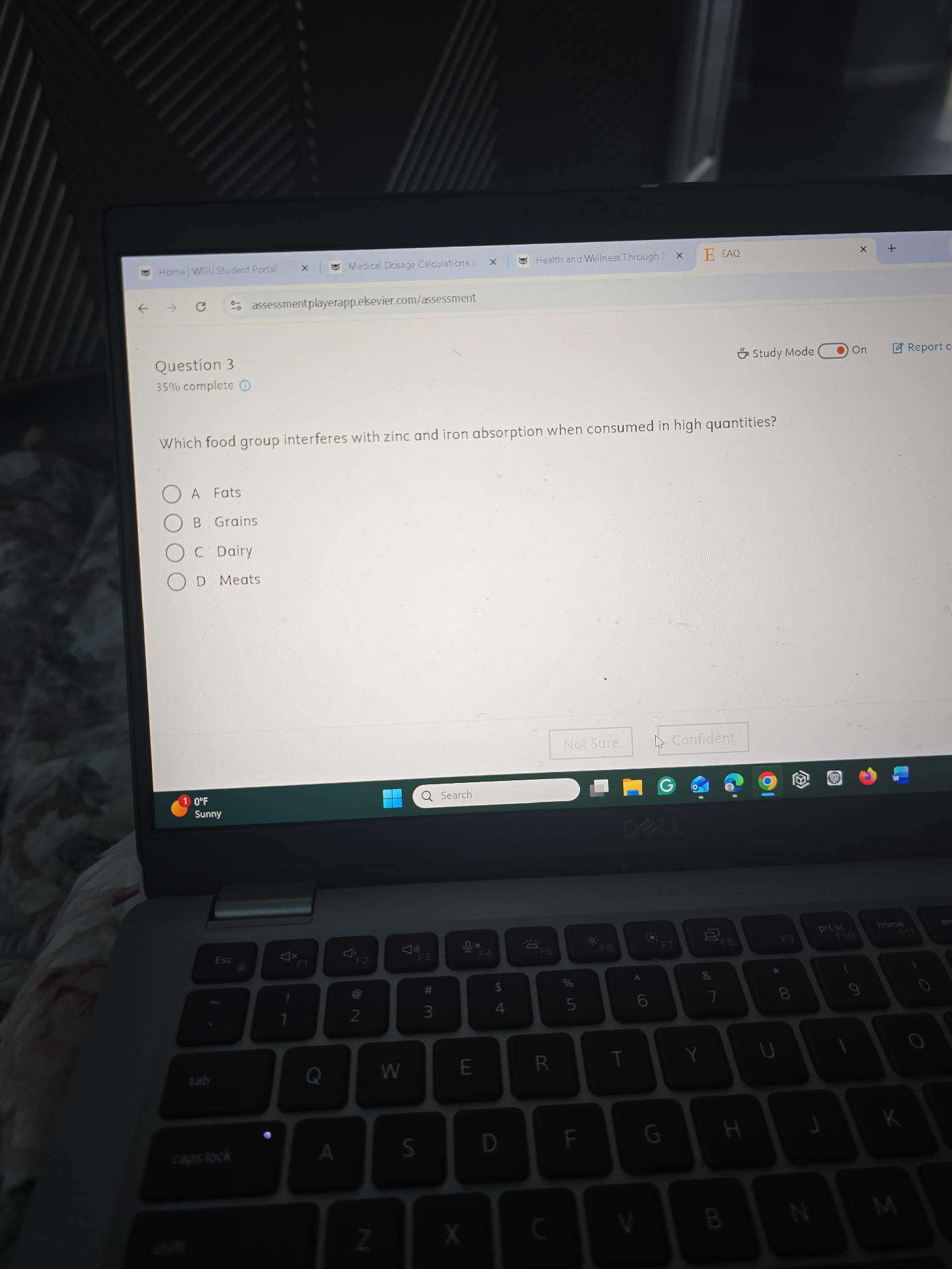 Which food group interferes with zinc and | StudyX