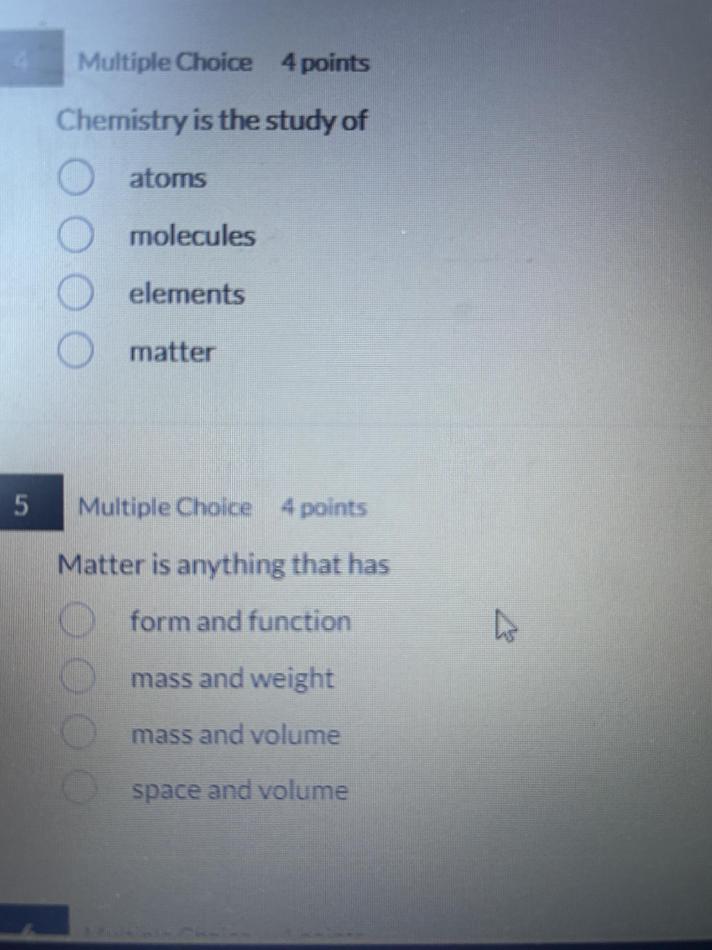 Chemistry is the study of atoms molecules | StudyX