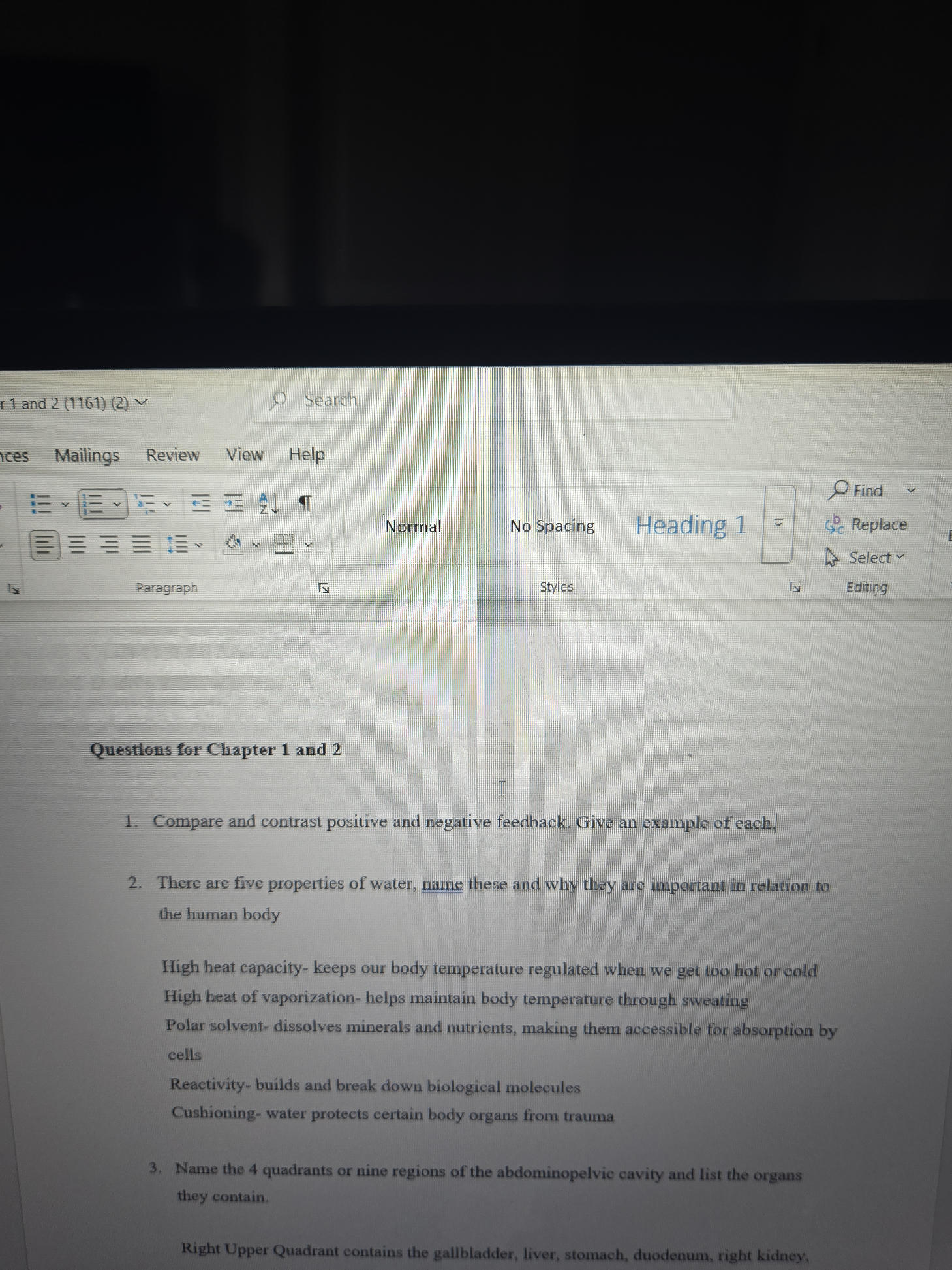 1. Compare and contrast positive and | StudyX
