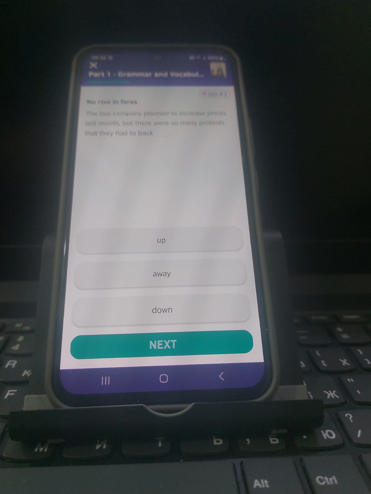 No rise in fares The bus company planned to | StudyX