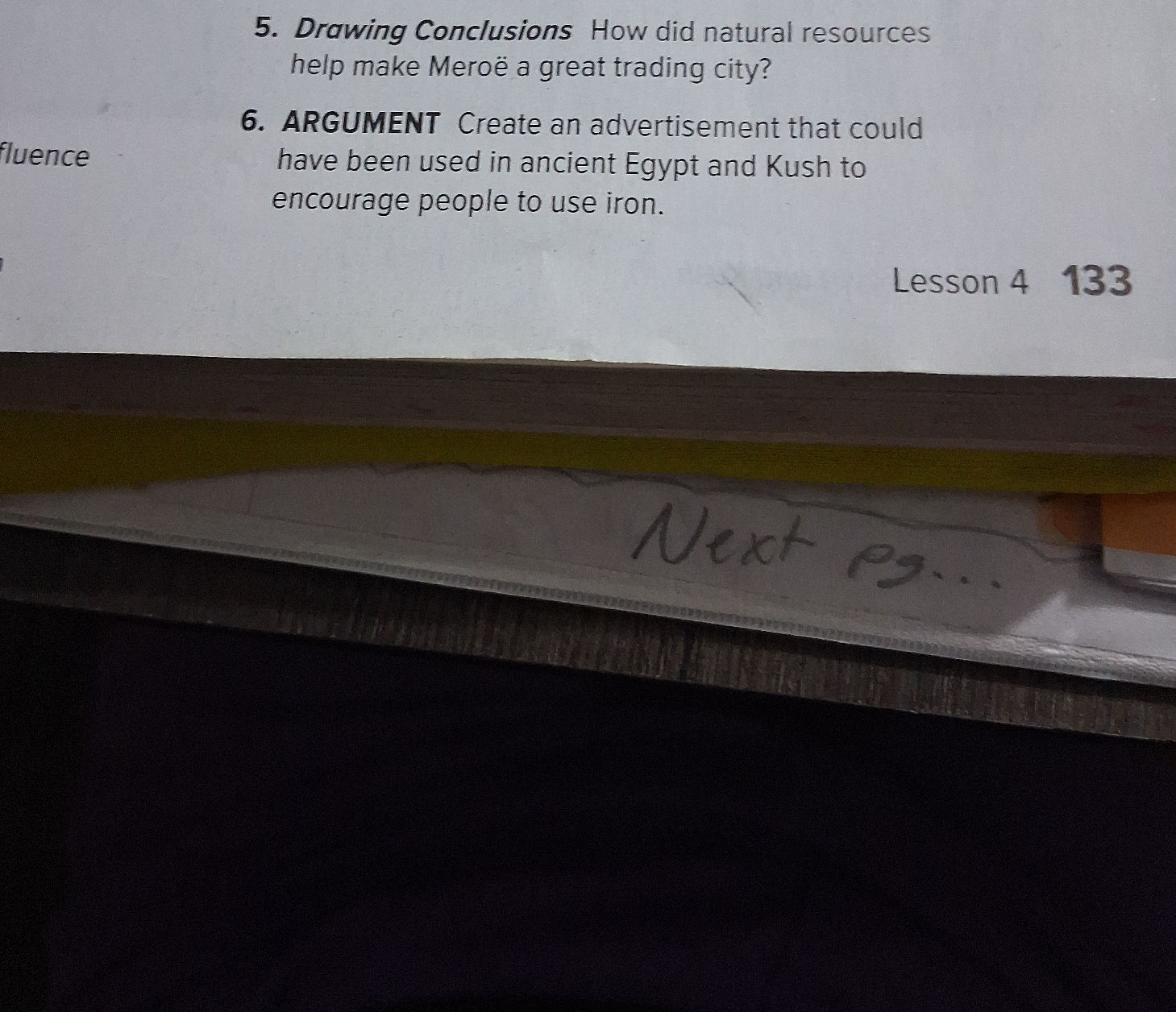 5. Drawing Conclusions How did natural | StudyX