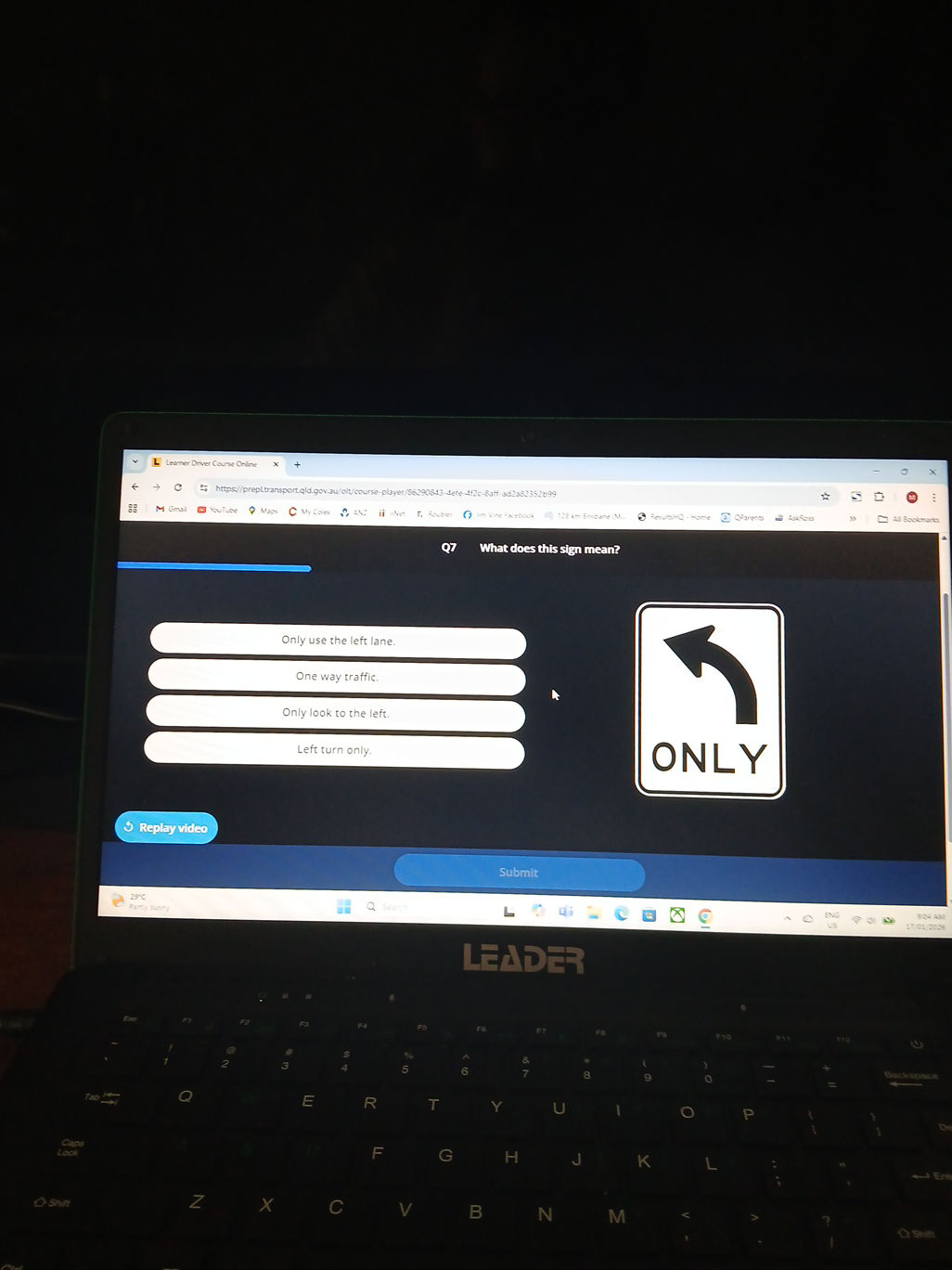 Q7 What does this sign mean? [Image of a | StudyX