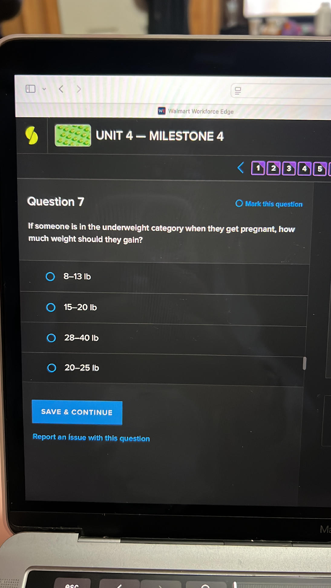 If someone is in the underweight category | StudyX