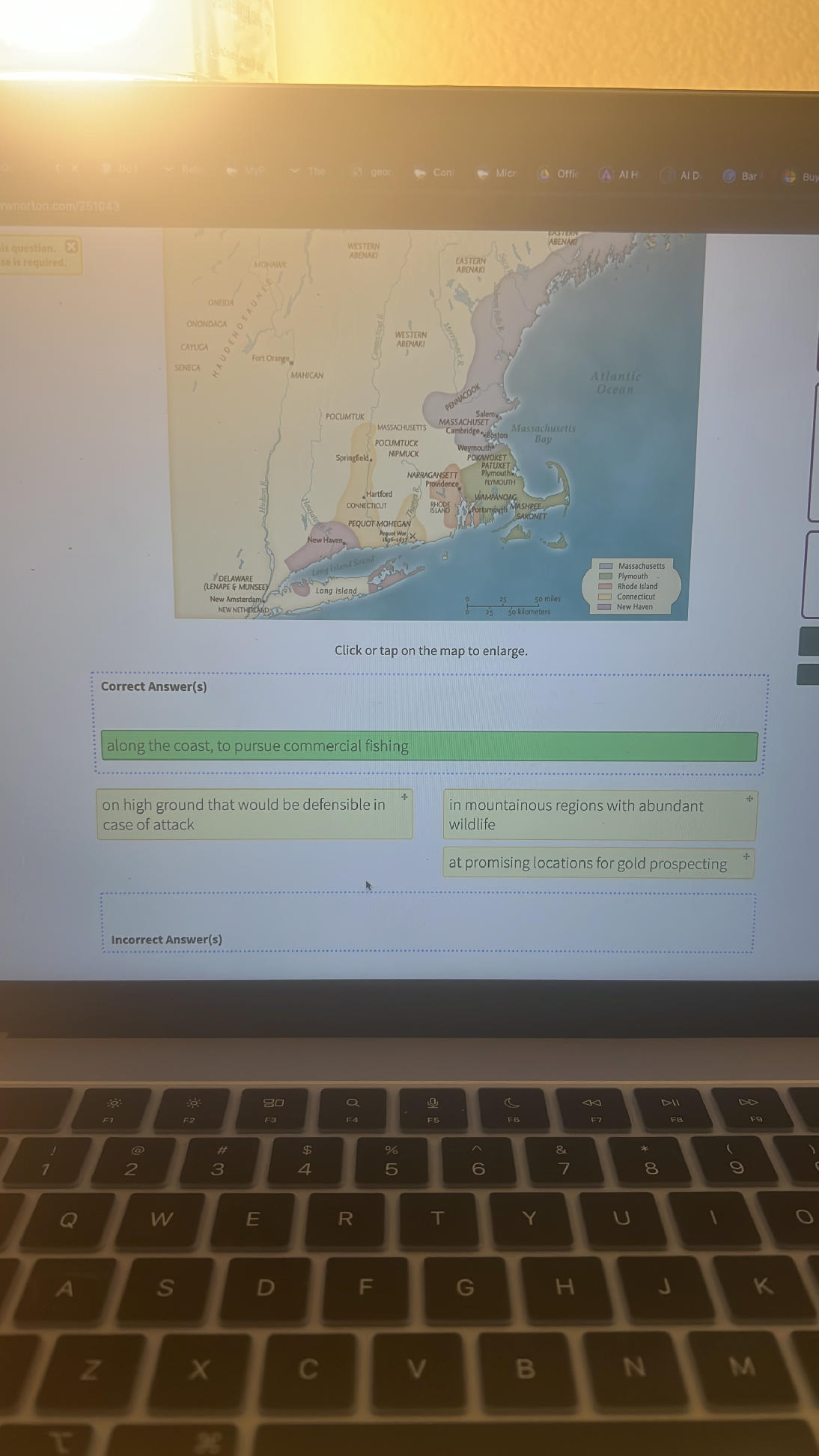Click or tap on the map to enlarge. | StudyX