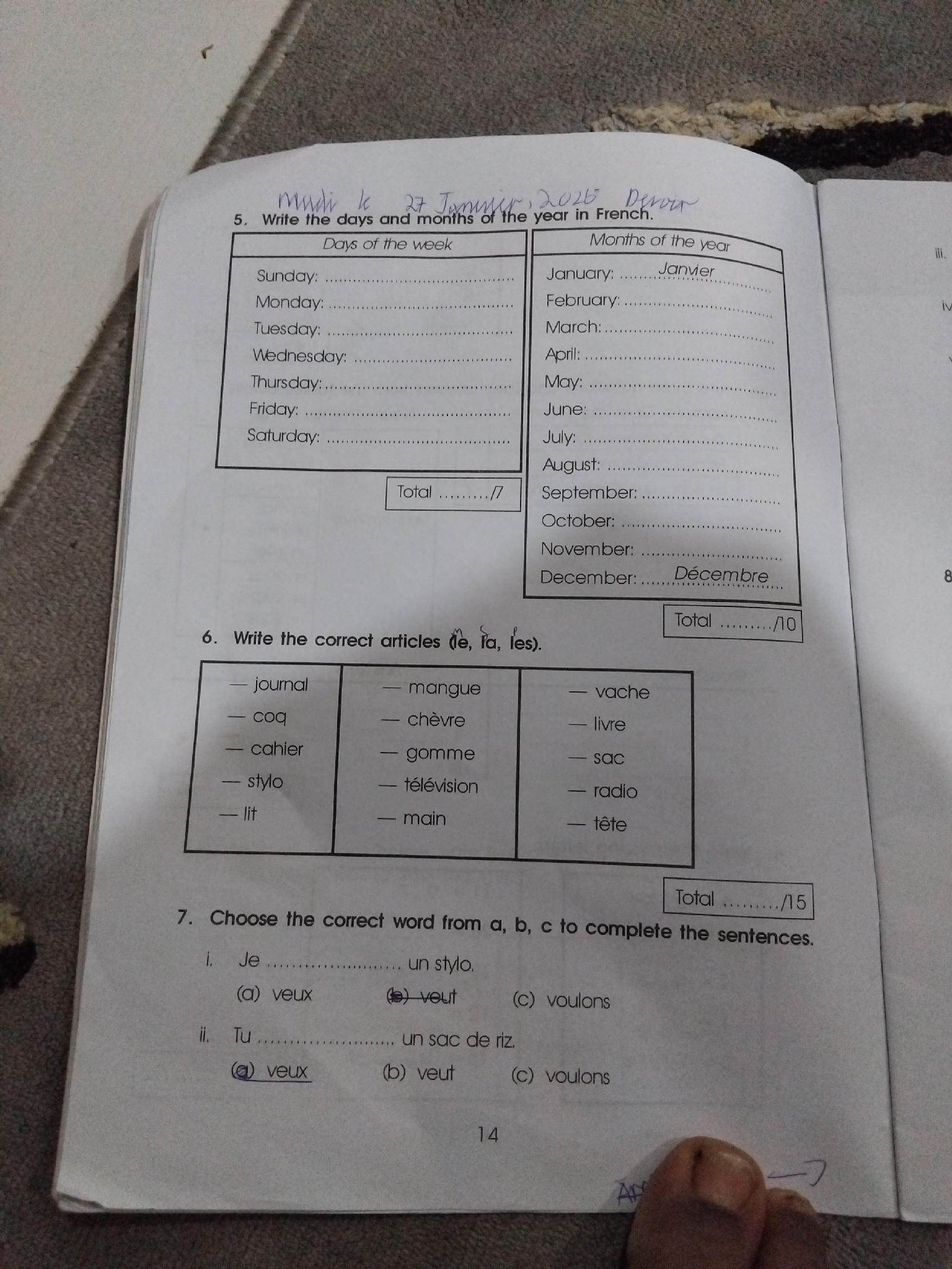 Choose the correct word from a, b, c to | StudyX