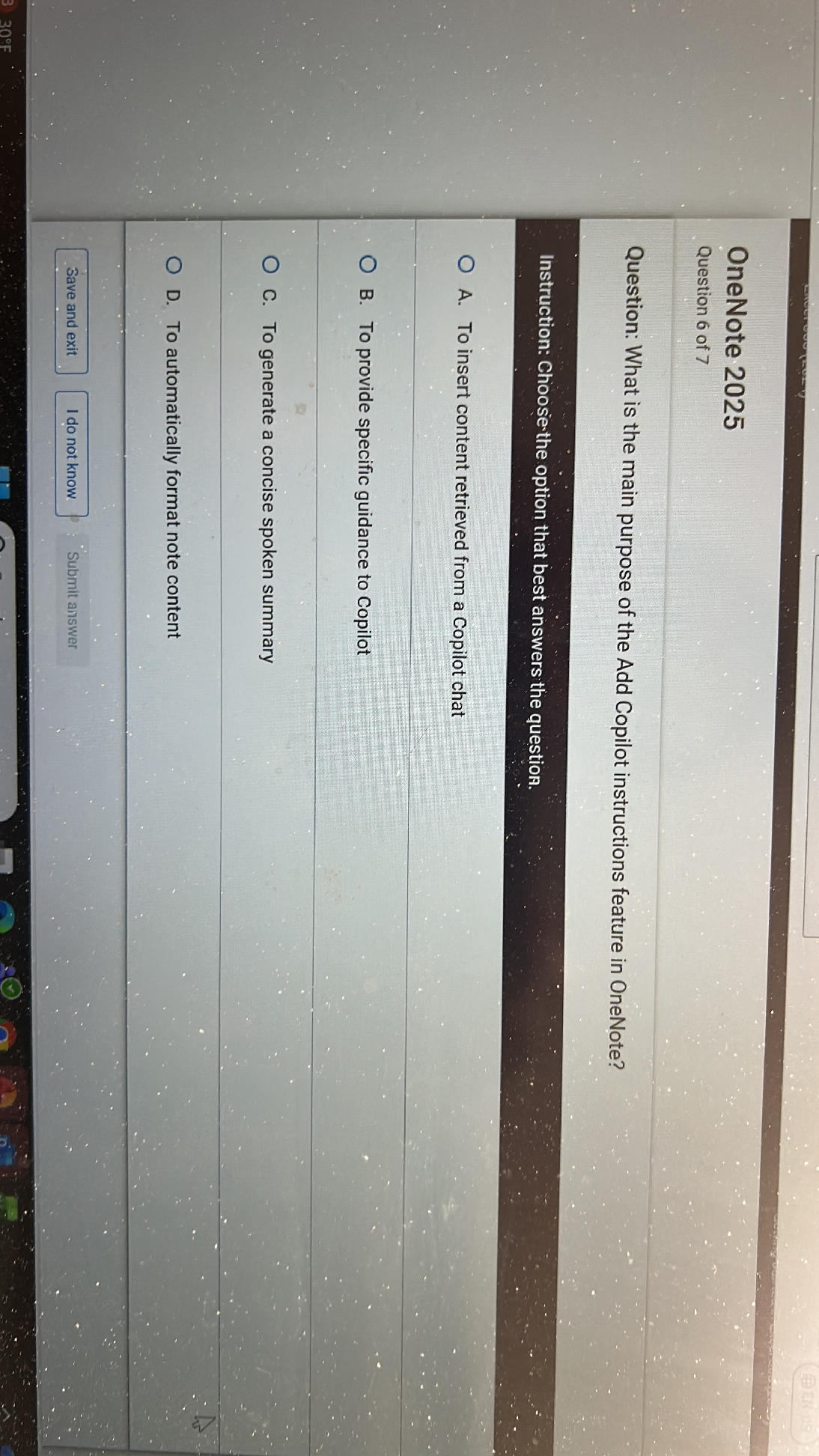 Question: What is the main purpose of the | StudyX