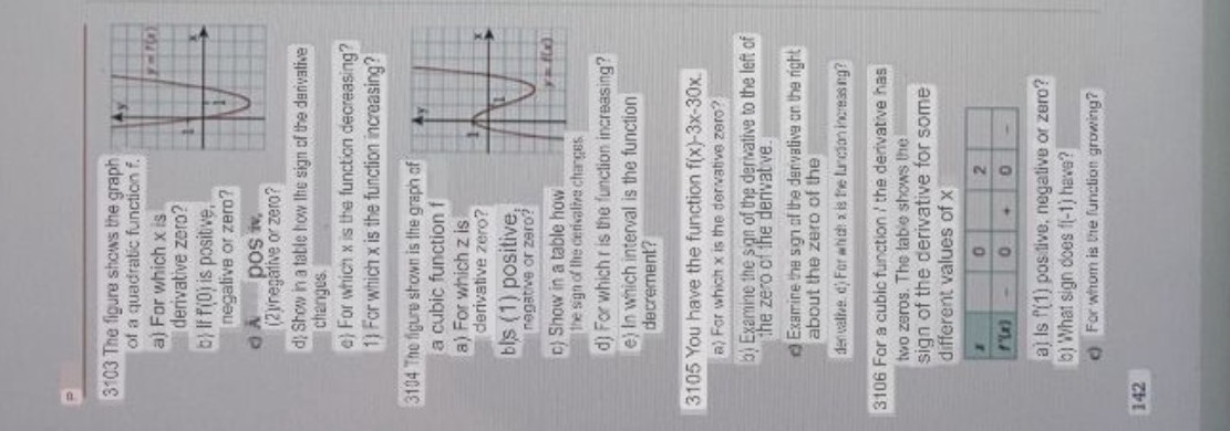 The figure shown is the graph of a cubic | StudyX