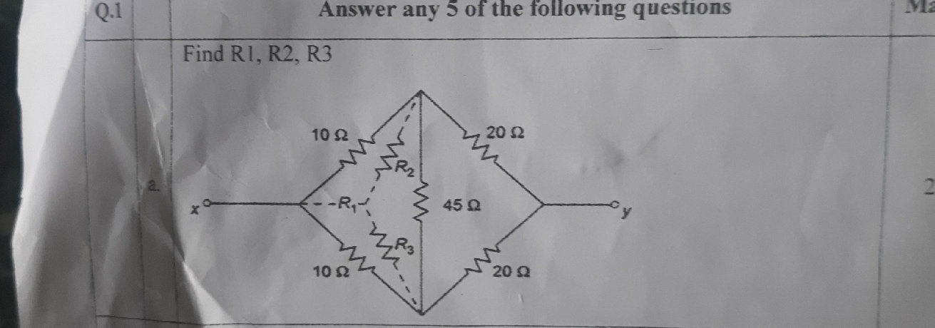 Find R1, R2, R3 Here is an image containing | StudyX