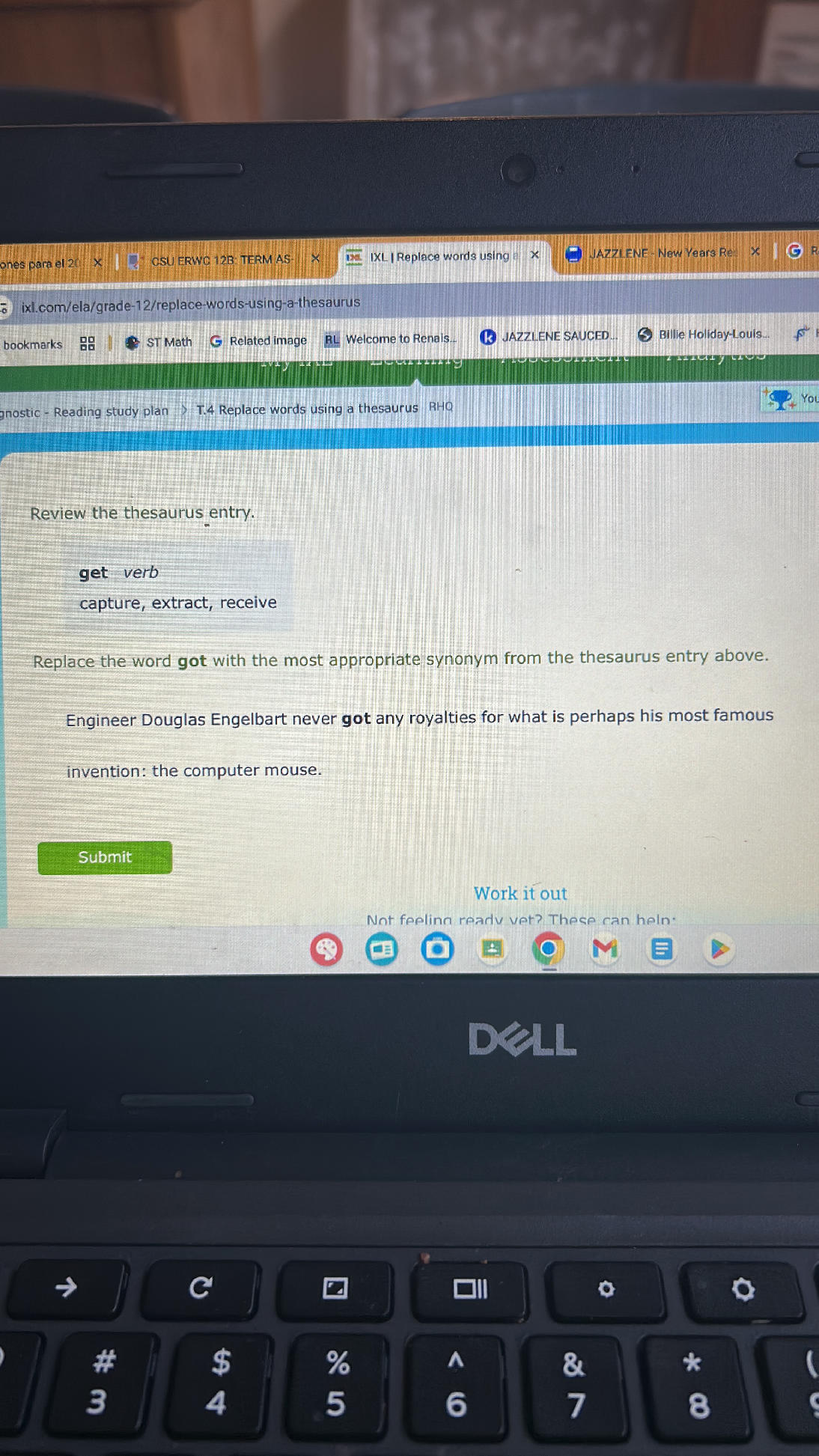 Review the thesaurus entry. **get** *verb* | StudyX