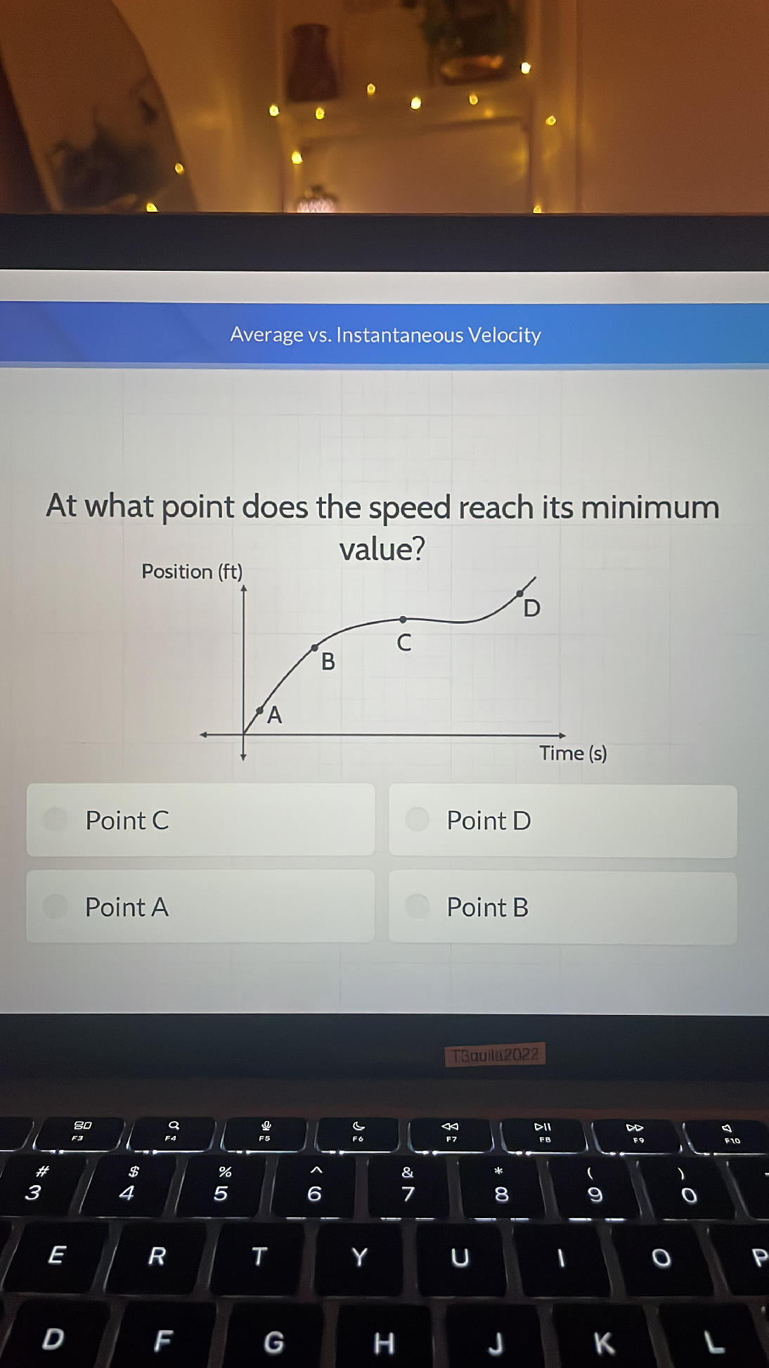 At what point does the speed reach its | StudyX