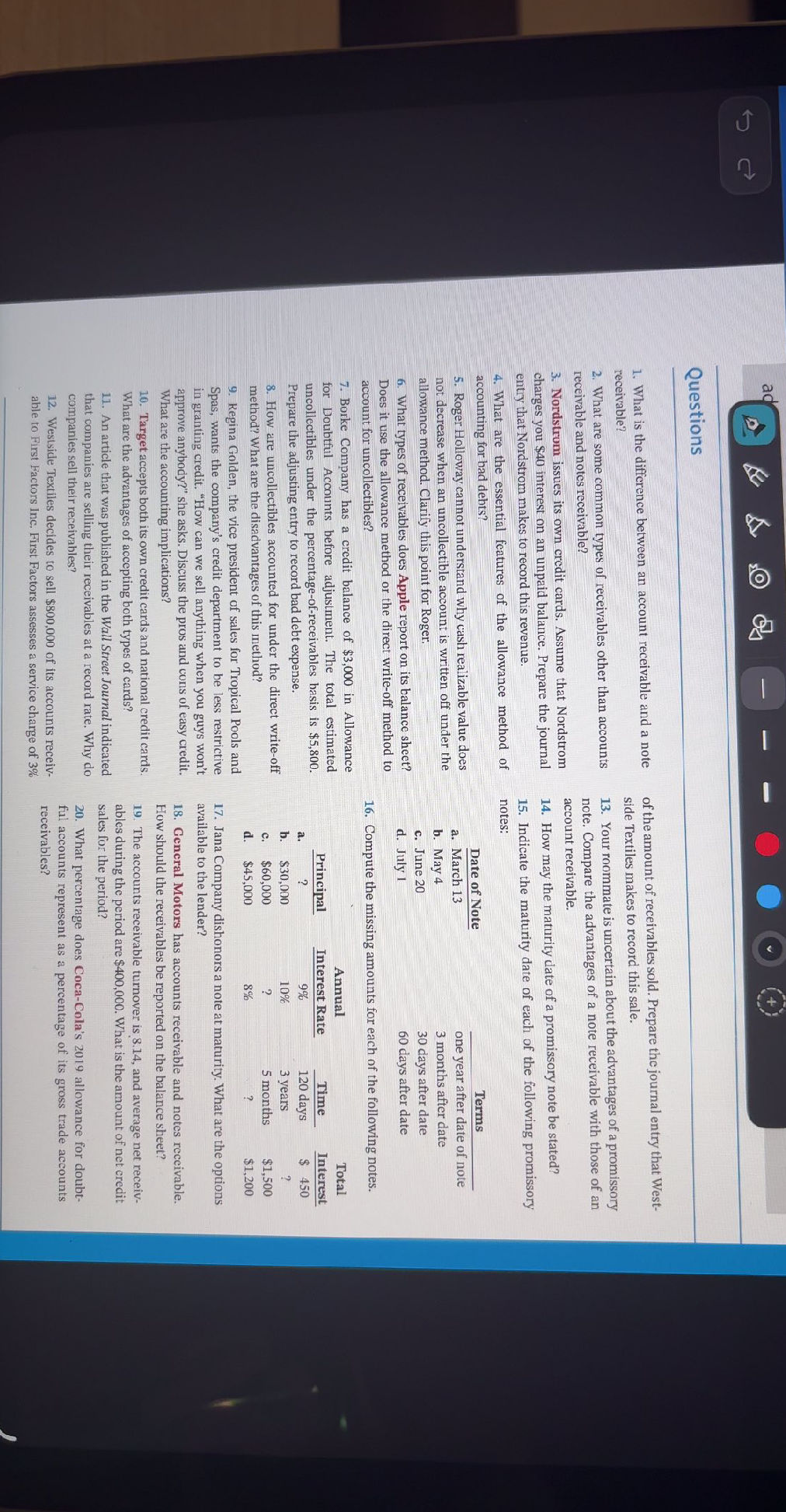 14. How may the maturity date of a | StudyX