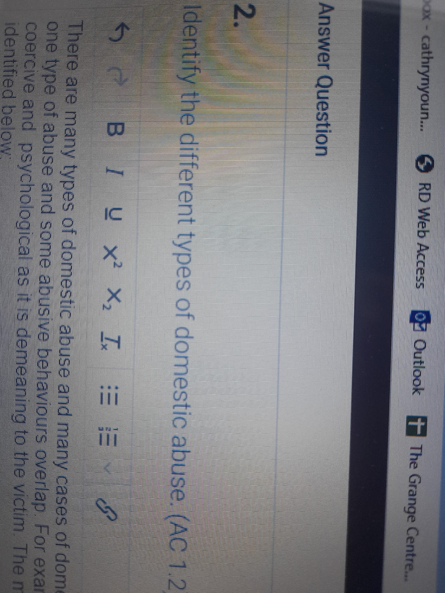 Identify the different types of domestic | StudyX