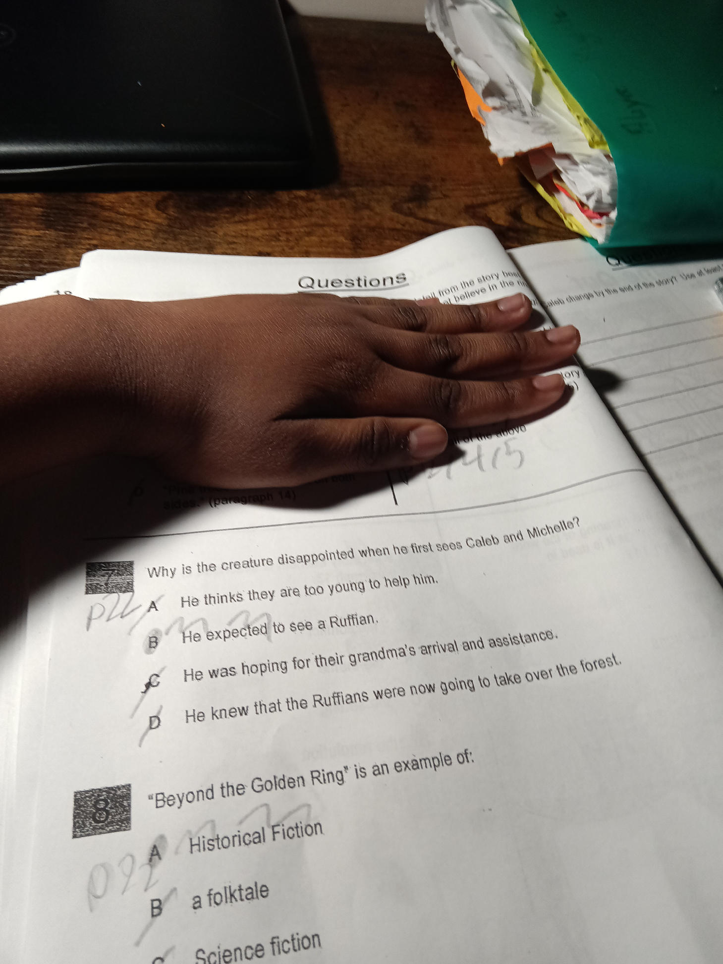 "Beyond the Golden Ring" is an example of: | StudyX