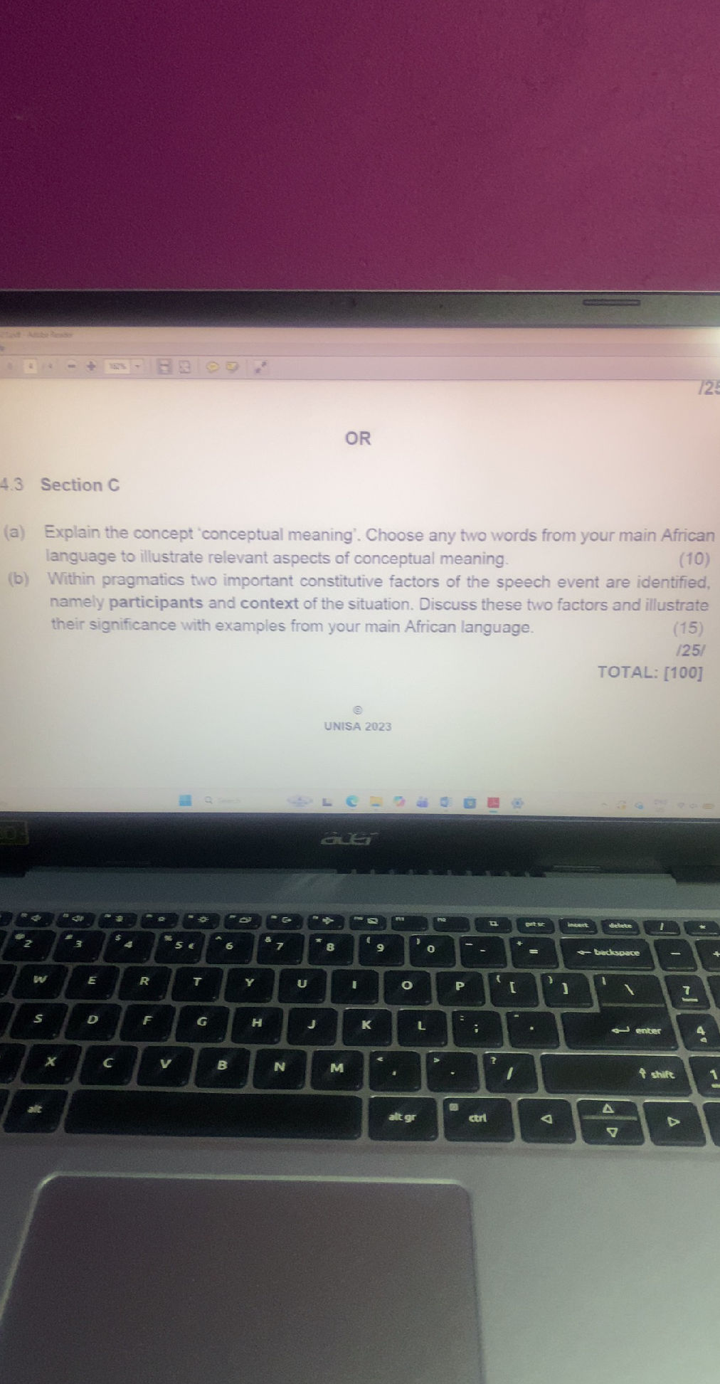 Section C (a) Explain the concept | StudyX