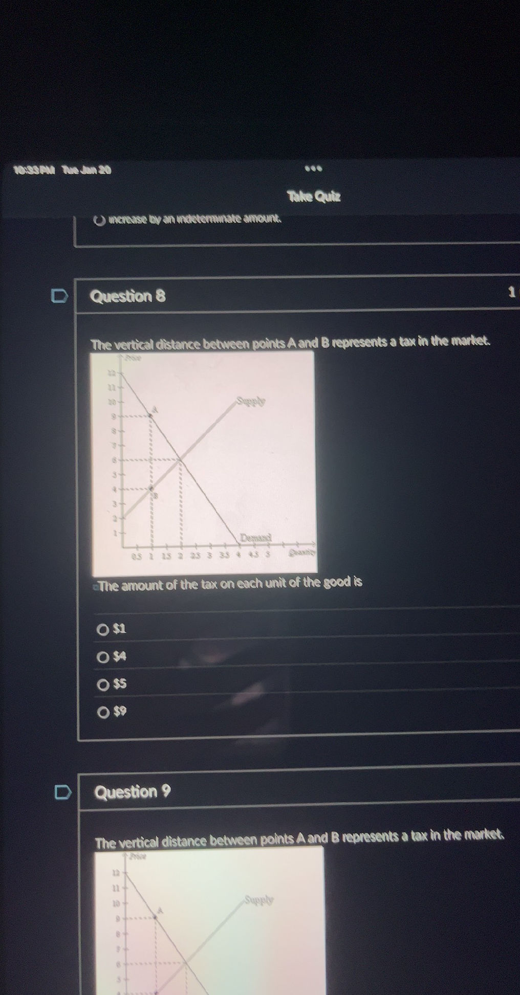 The vertical distance between points A and B | StudyX