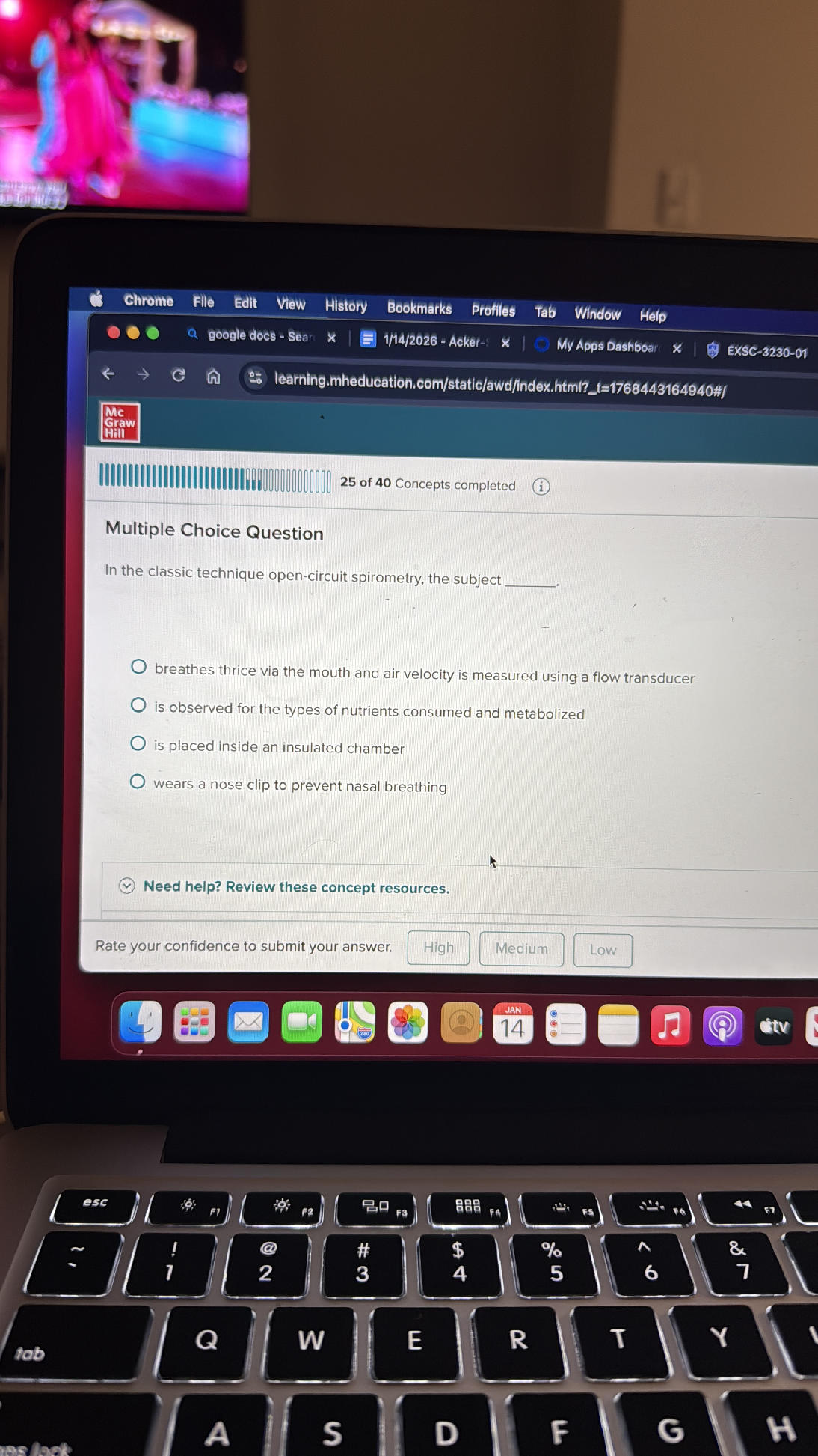 In the classic technique open-circuit | StudyX