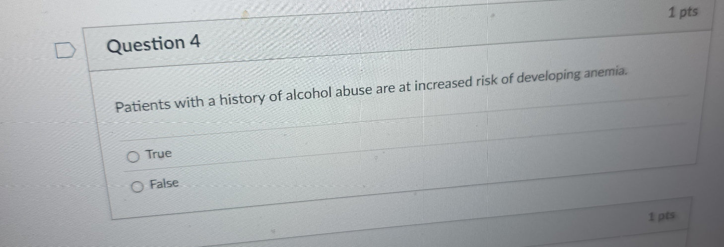 Patients with a history of alcohol abuse are | StudyX