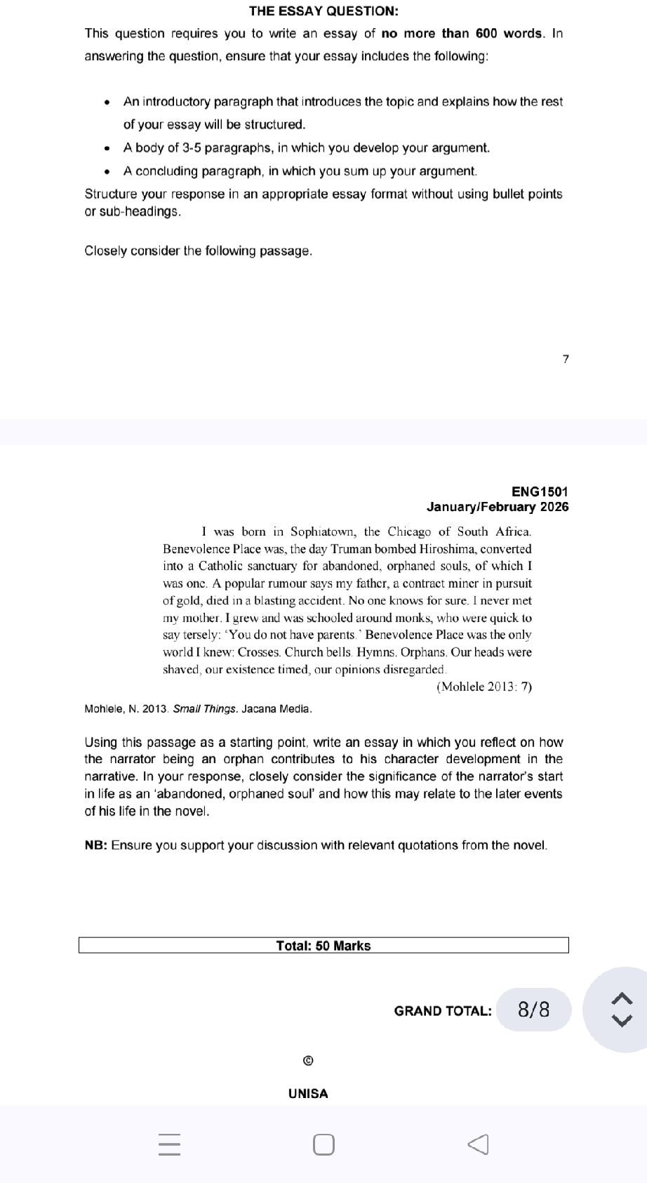 THE ESSAY QUESTION: This question requires | StudyX