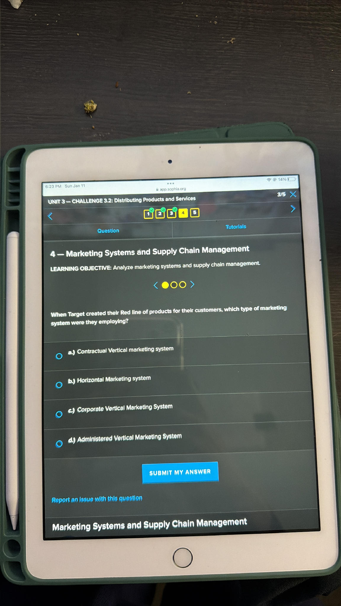 4 – Marketing Systems and Supply Chain | StudyX