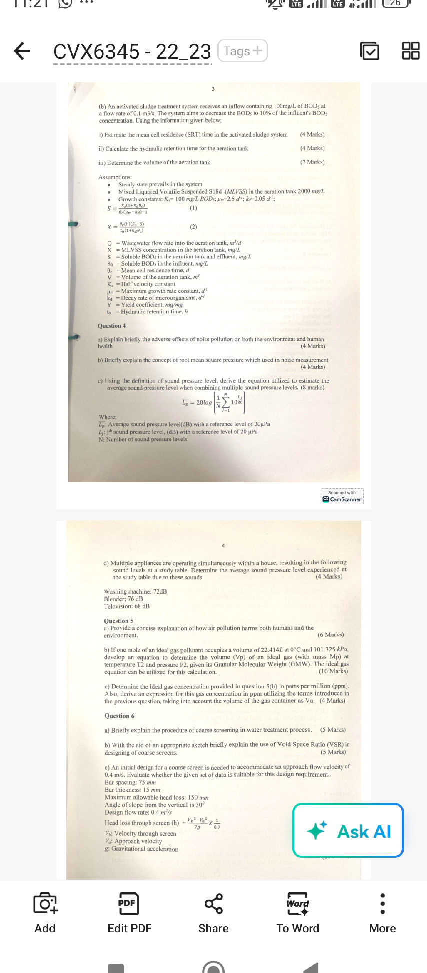 Question 5 a) Provide a concise explanation | StudyX