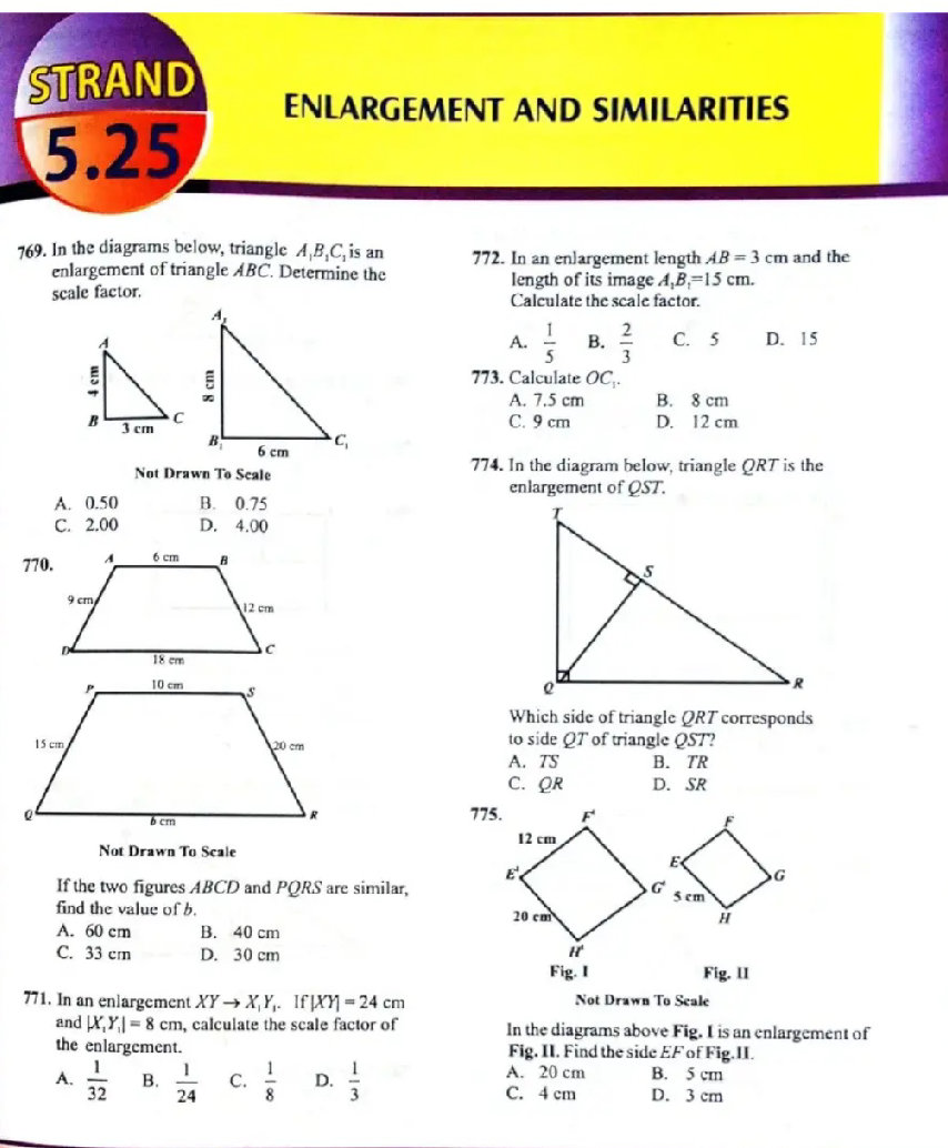 [Diagram of two trapezoids] If the two | StudyX