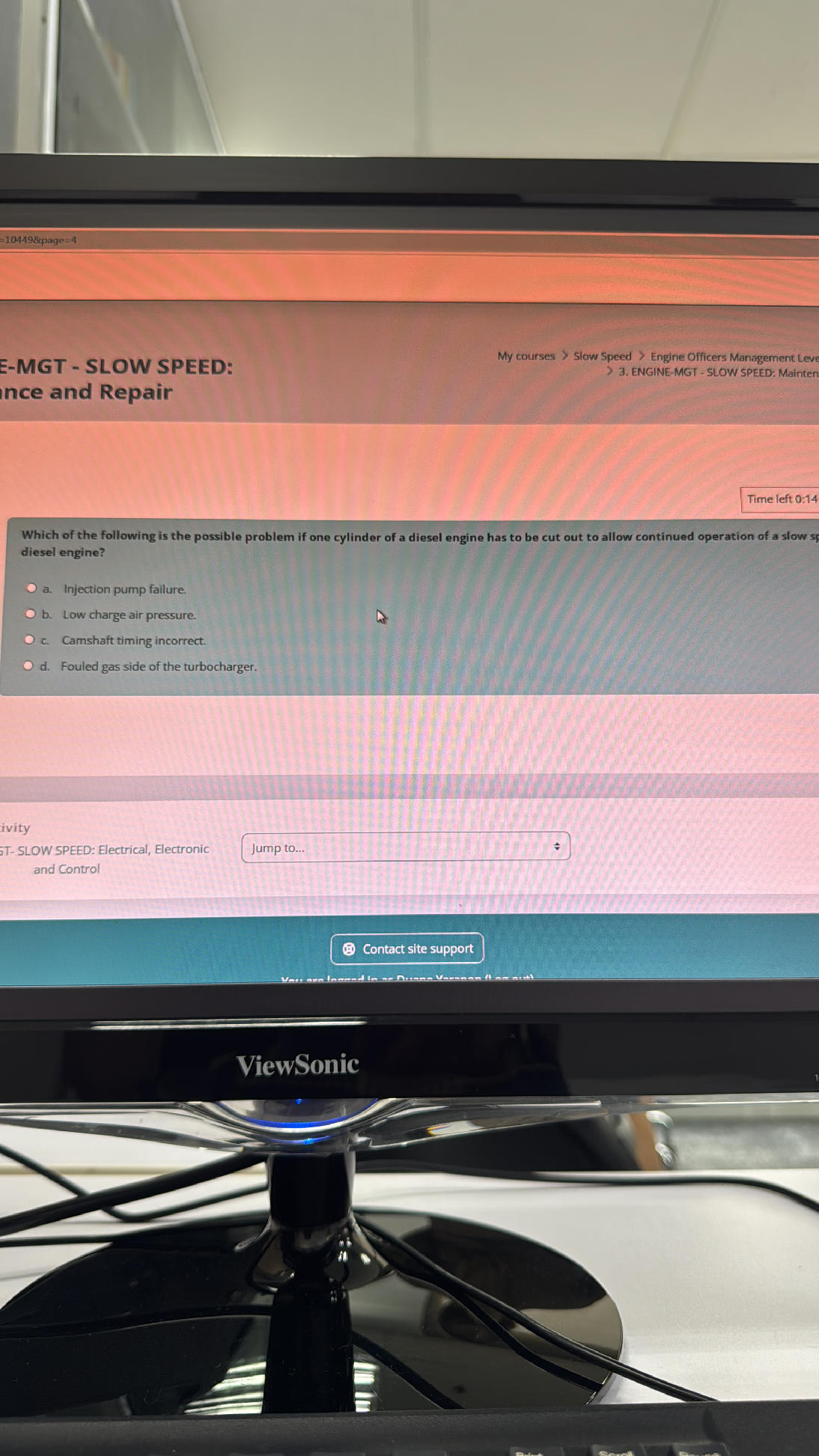 Which of the following is the possible | StudyX