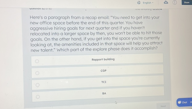 English - Heres a paragraph from a recap | StudyX