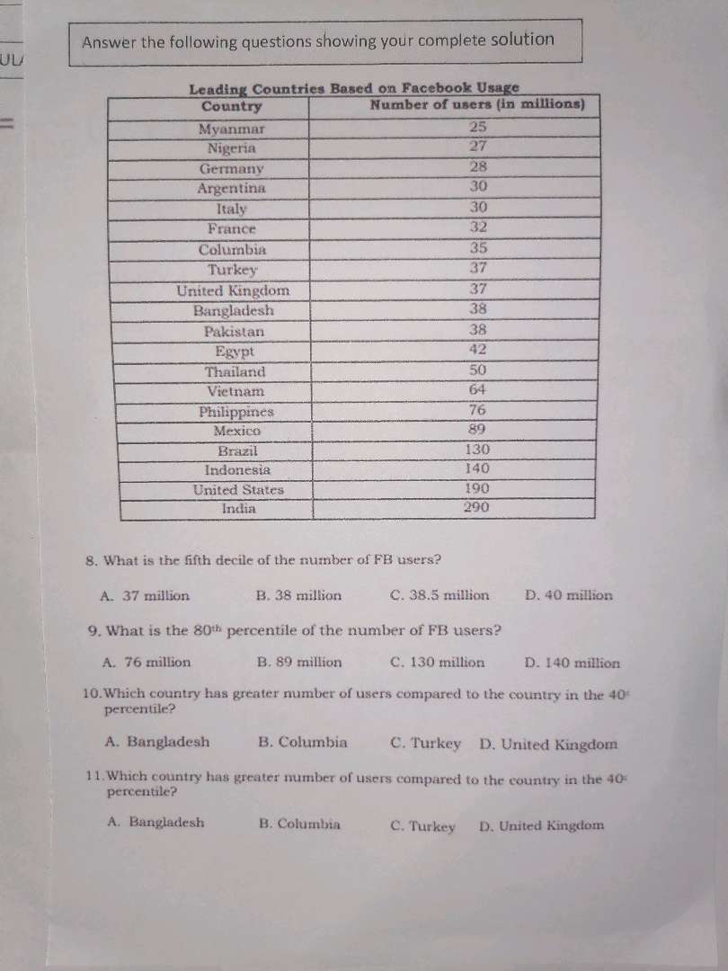 Answer the following questions showing your | StudyX