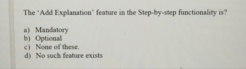 The Add Explanation feature in the | StudyX
