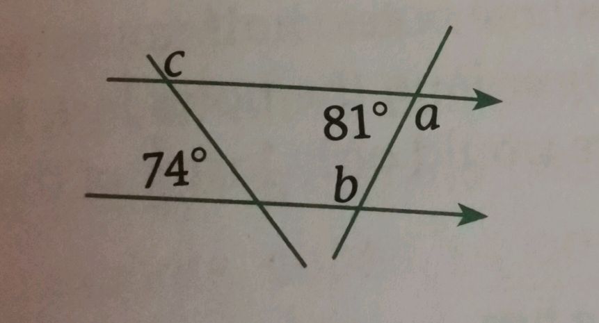 Given two parallel lines intersected by | StudyX