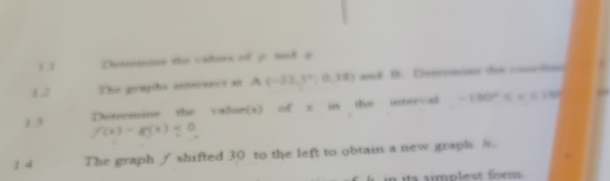 1. Determine the value(s) of x in the | StudyX