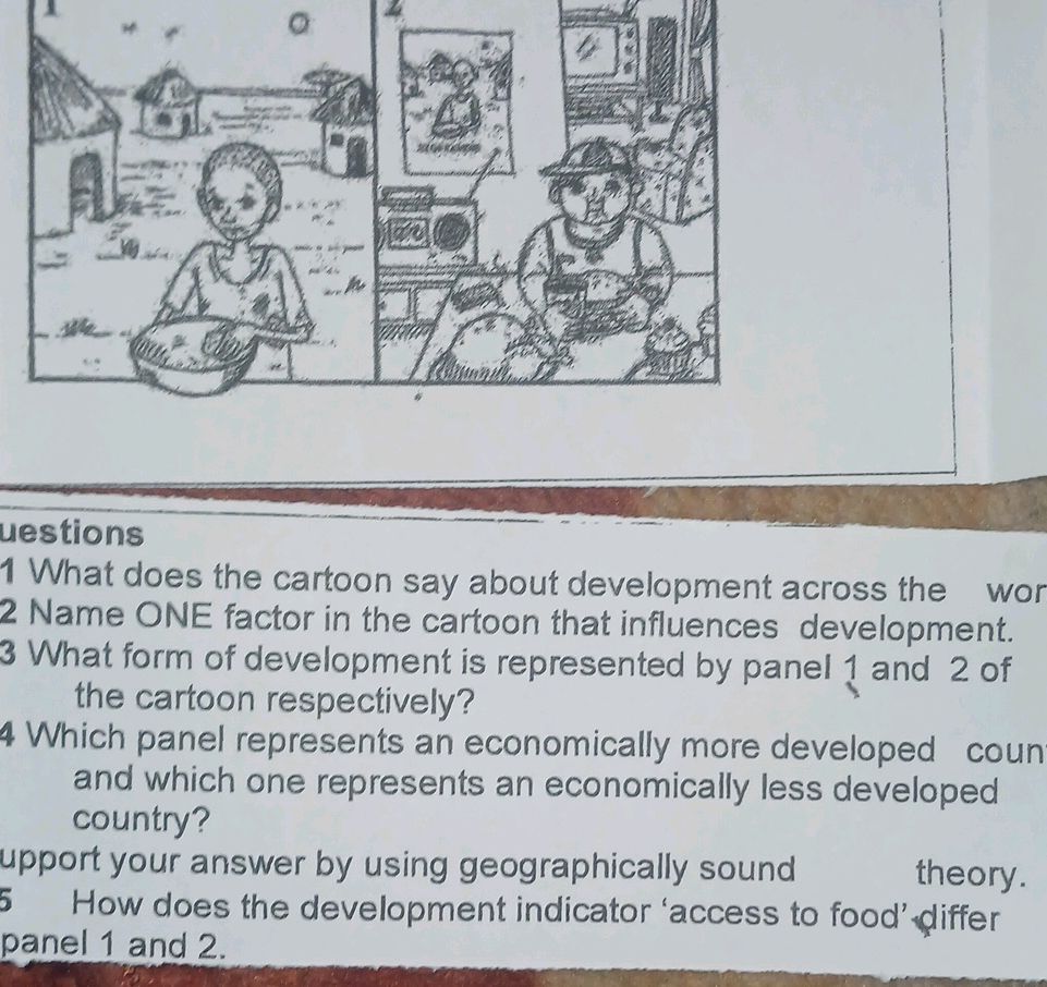 1 What does the cartoon say about | StudyX