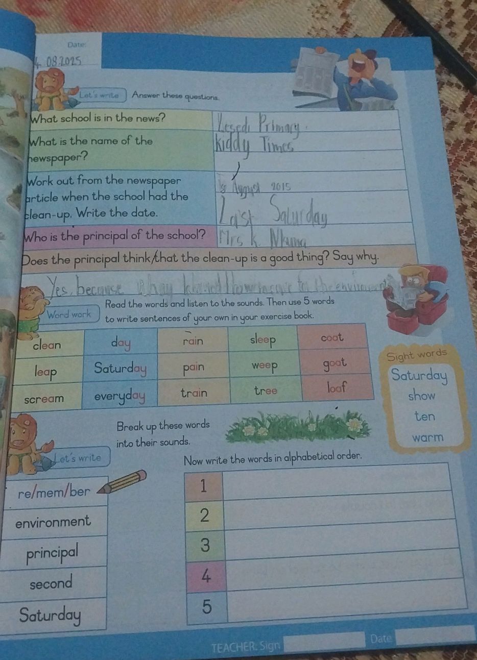 What school is in the news? Lesedi Primary | StudyX